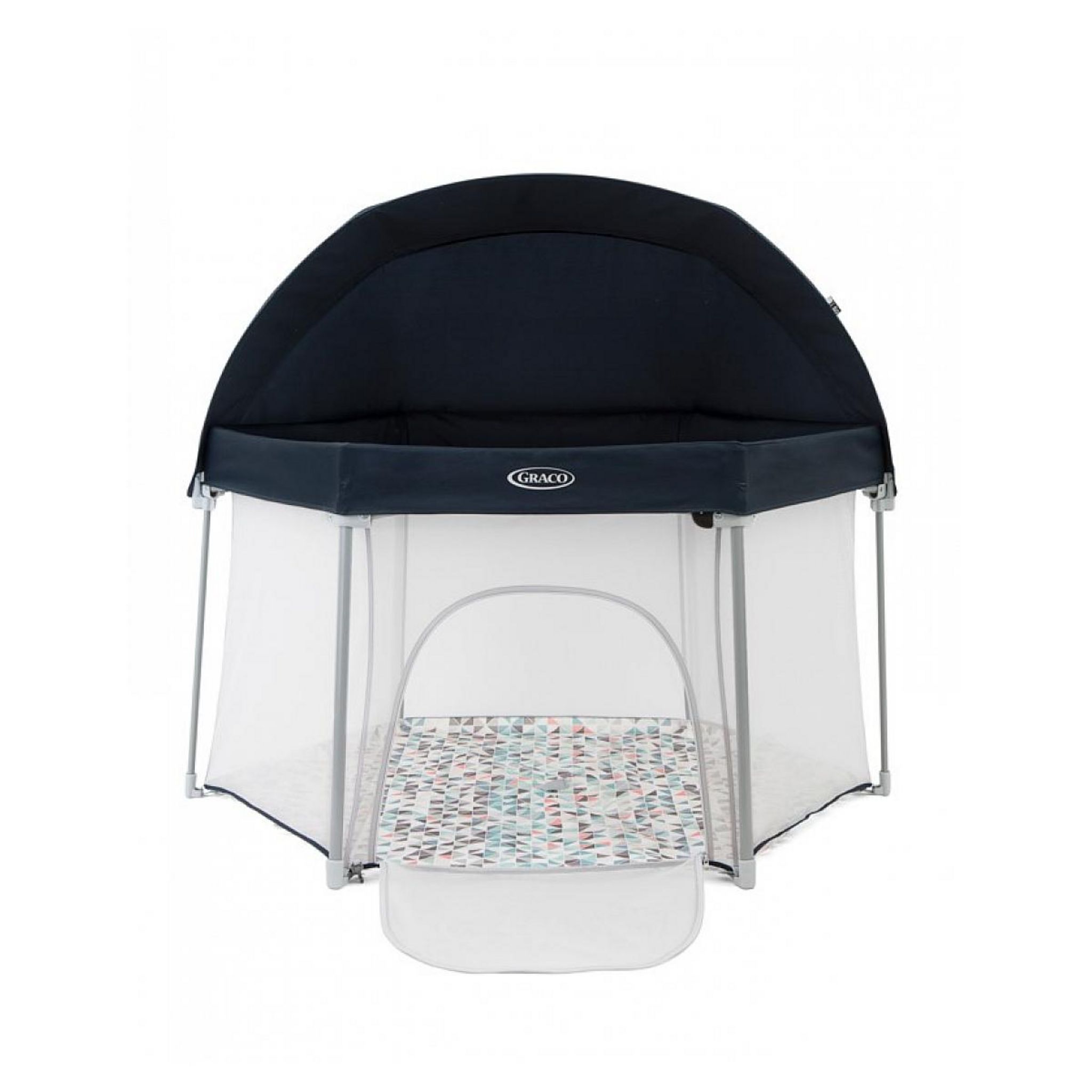 GRACO Parc a jouer EverGo Bleu à motifs pas cher - Auchan.fr