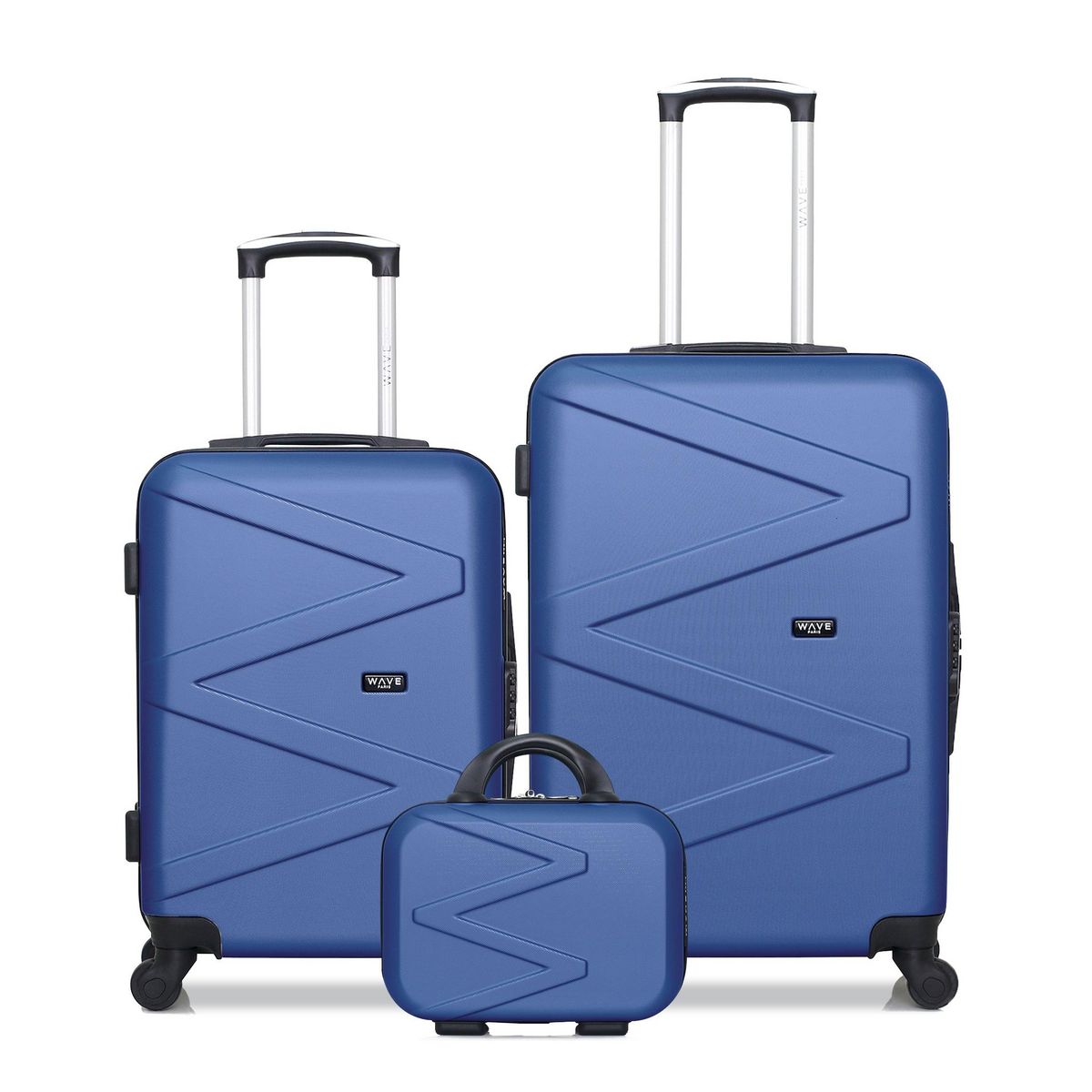 WAVE PARIS WAVE PARIS - Lot de 3 - Valises weekend, cabine et vanity AMAZONE pas cher - Auchan.fr