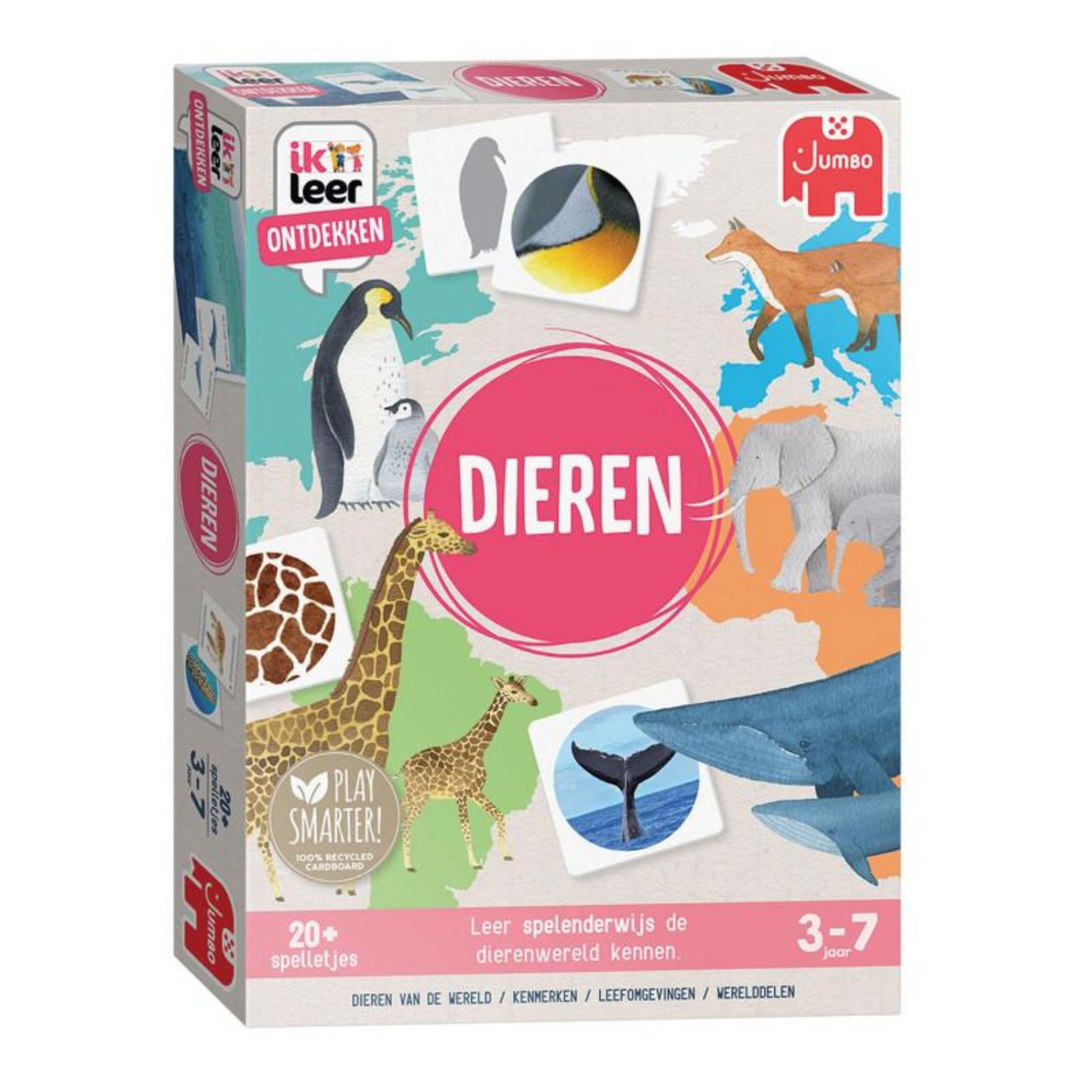 Jumbo JUMBO I learn to discover animals pas cher - Auchan.fr
