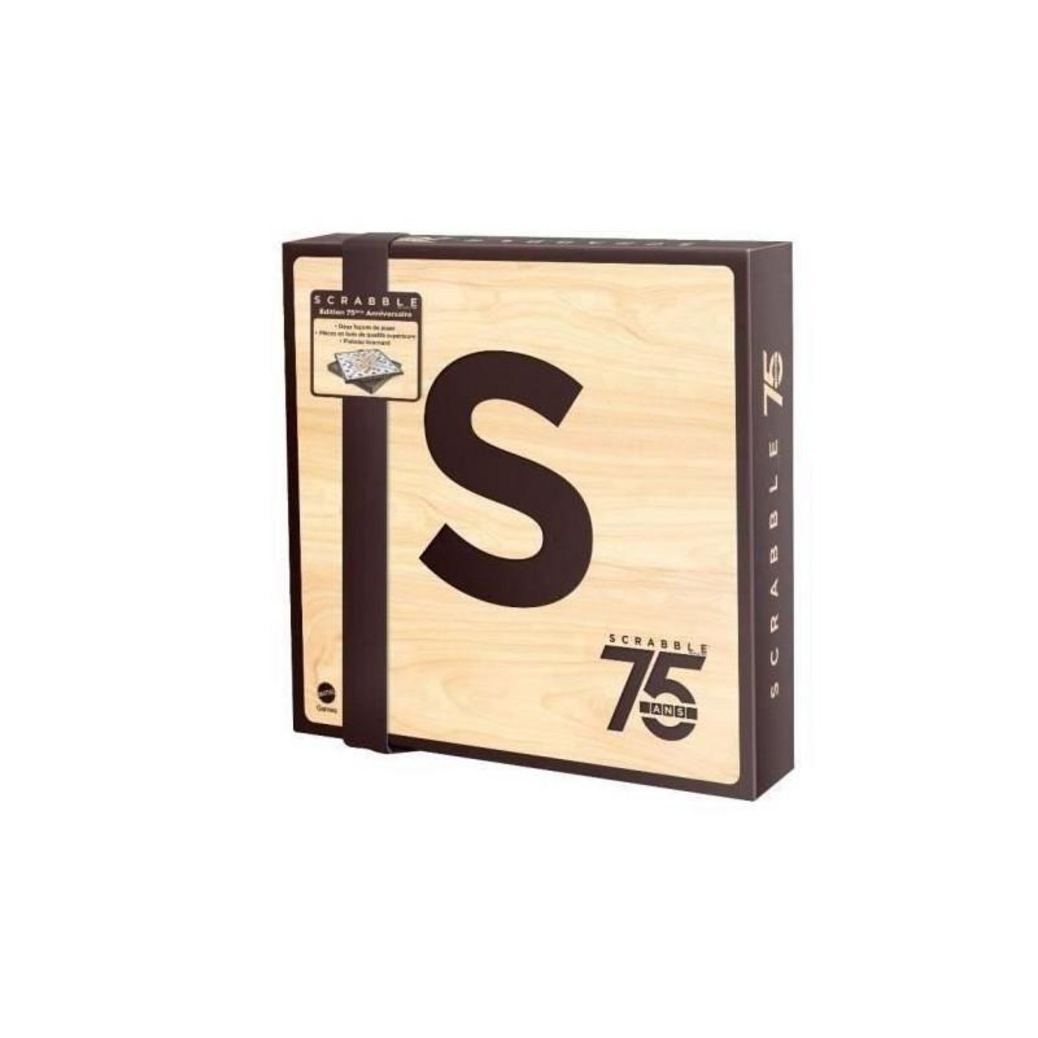 MATTEL GAMES SCRABBLE 75EME ANNIVERSAIRE - MATTEL GAMES - HPK87 - JEUX ...