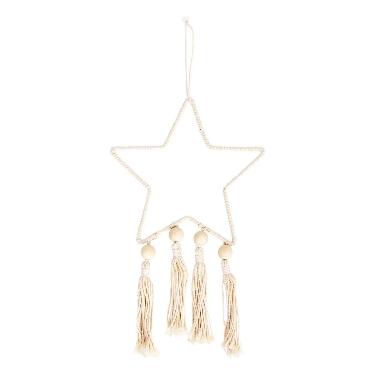 Atmosphera Kids Décoration Murale Enfant Étoile 25cm Naturel pas cher ...
