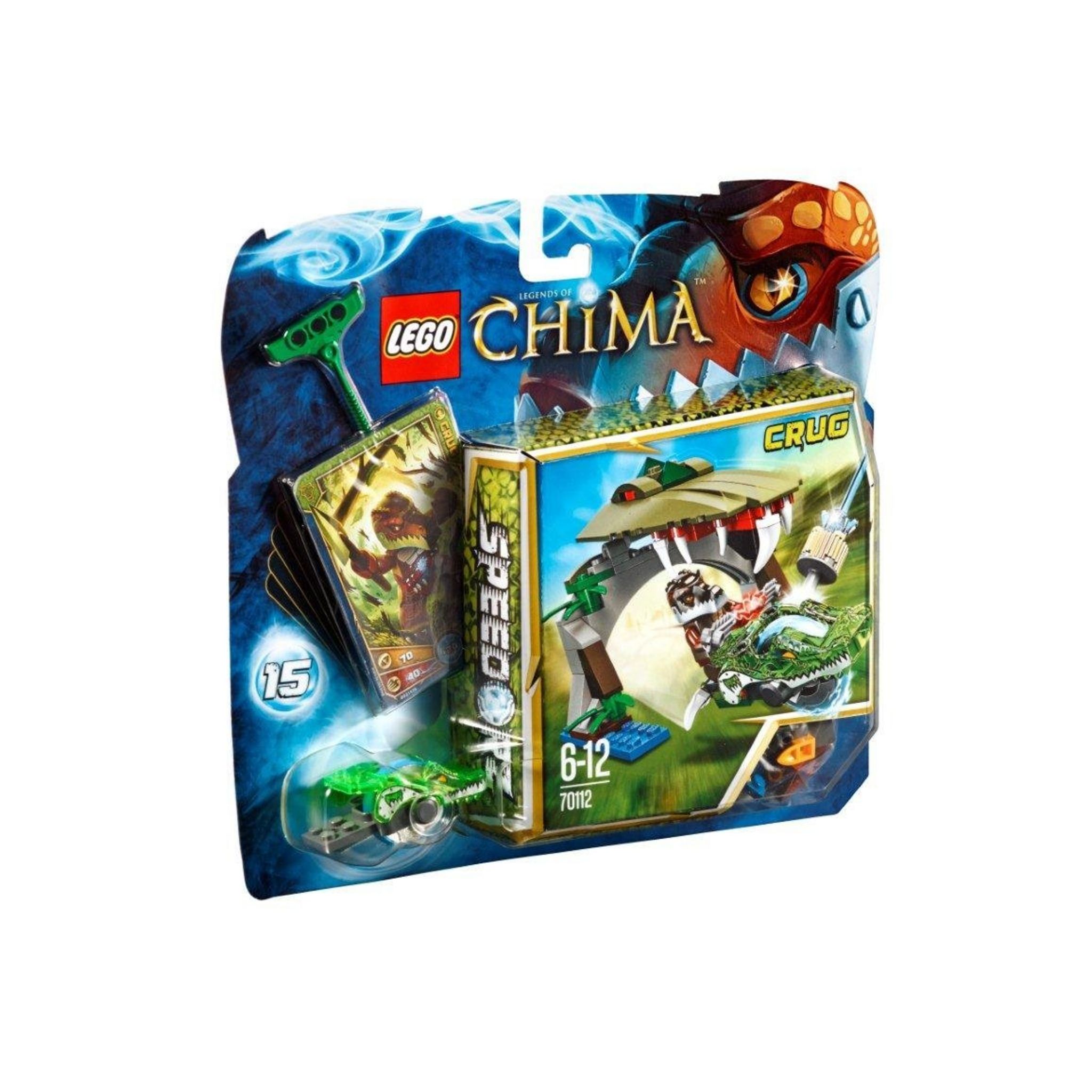 LEGO Legends of Chima 70112 - La morsure croco pas cher - Auchan.fr