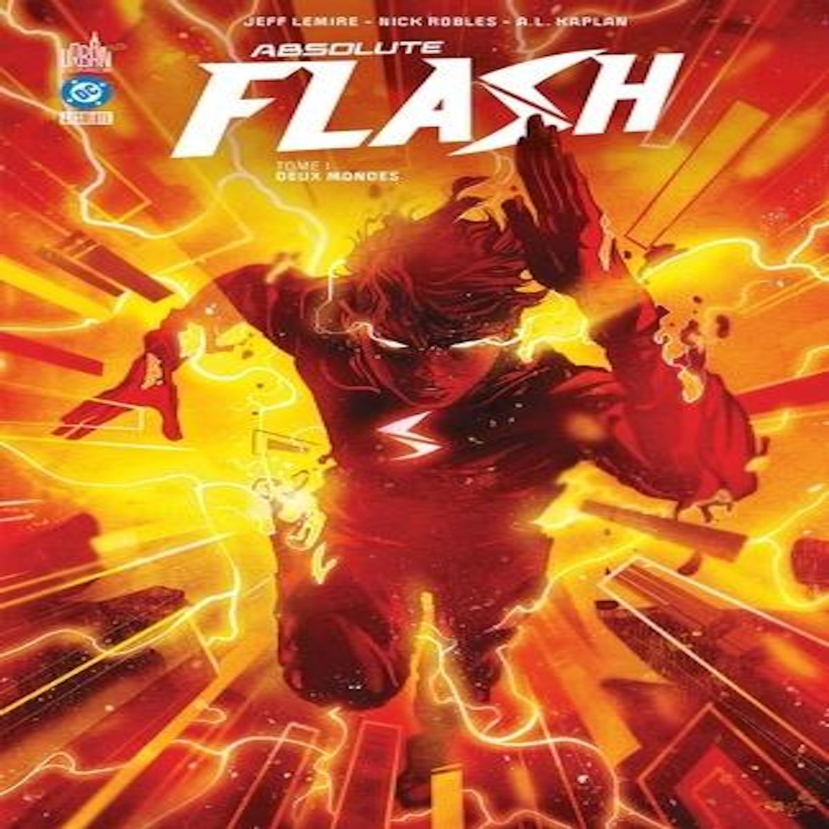 ABSOLUTE FLASH TOME 1 : DEUX MONDES, Lemire Jeff pas cher - Auchan.fr