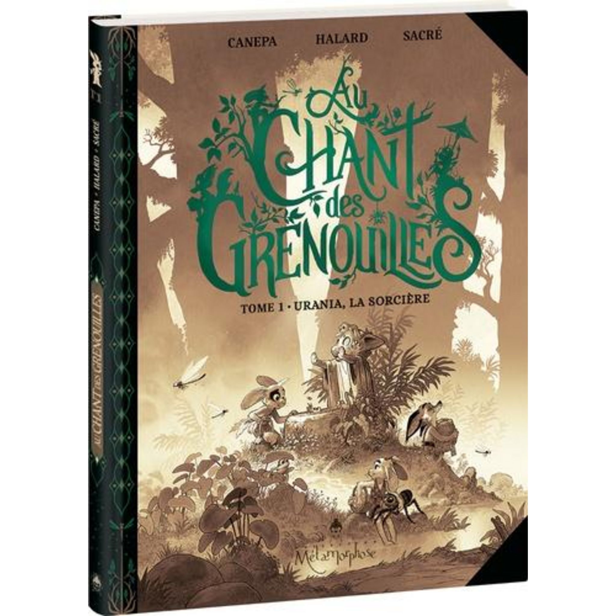 AU CHANT DES GRENOUILLES TOME 1 : URANIA, LA SORCIERE, Canepa Barbara ...