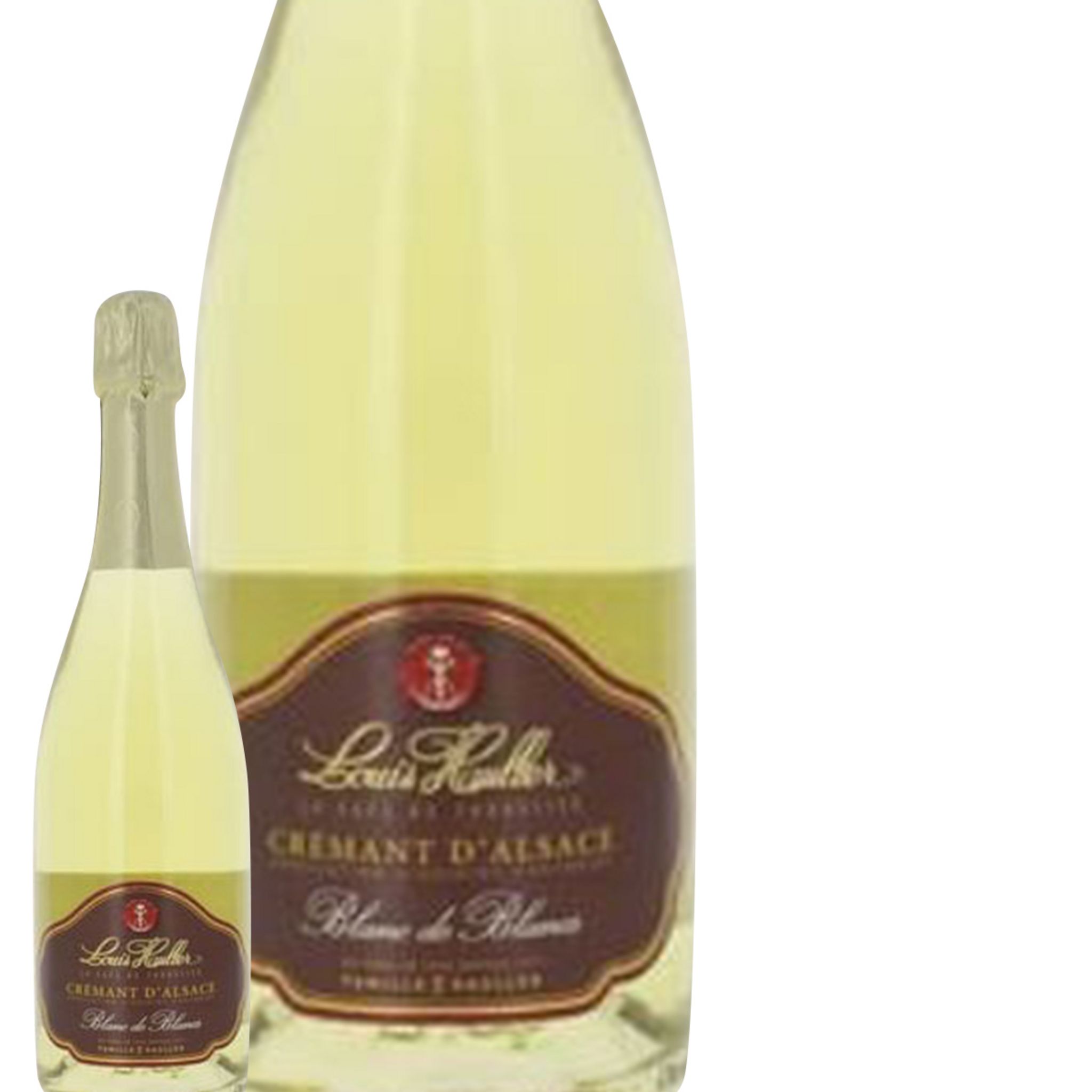 Louis Hauller Crémant D'alsace Blanc de Blancs pas cher - Auchan.fr
