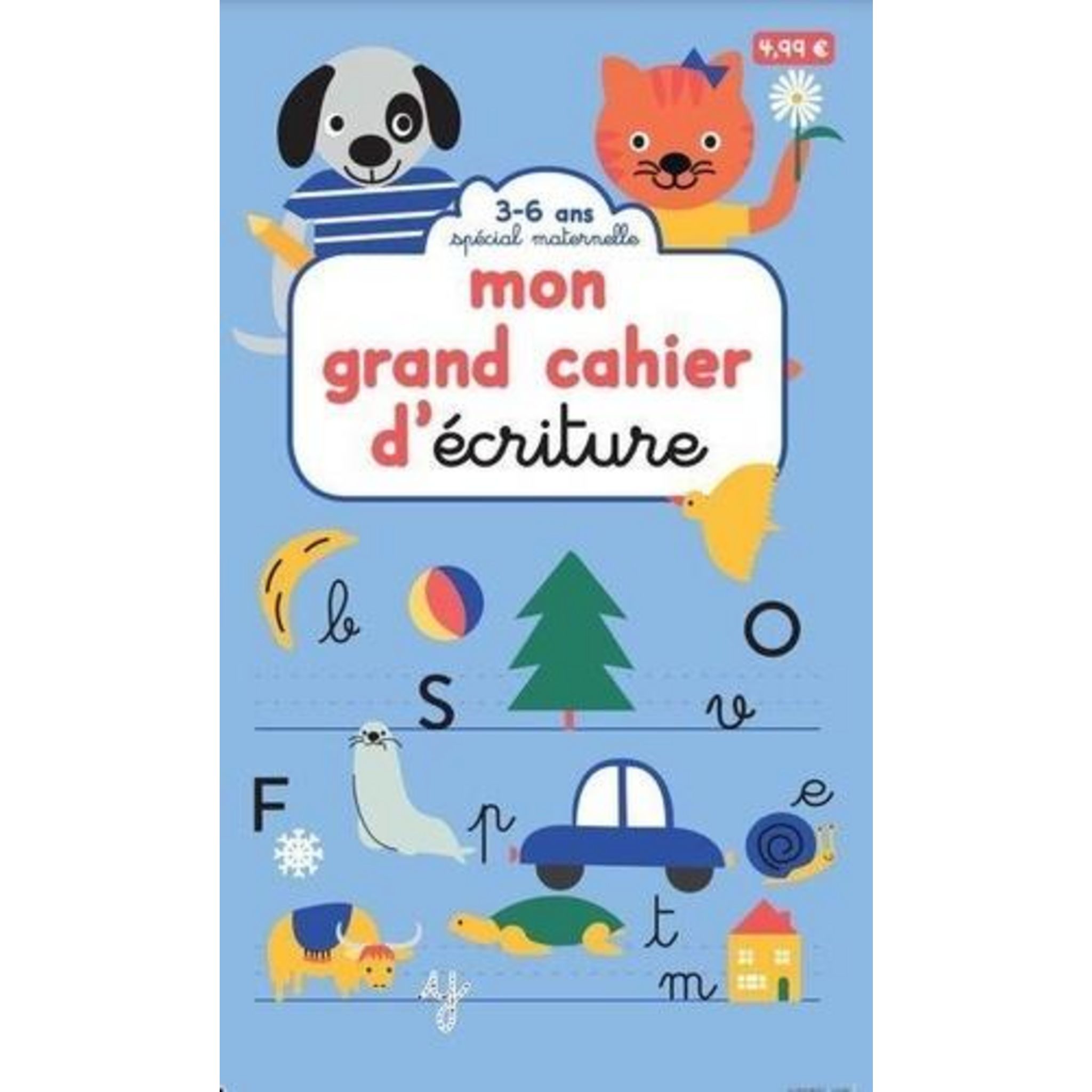 MON GRAND CAHIER D'ECRITURE, Milkids pas cher - Auchan.fr