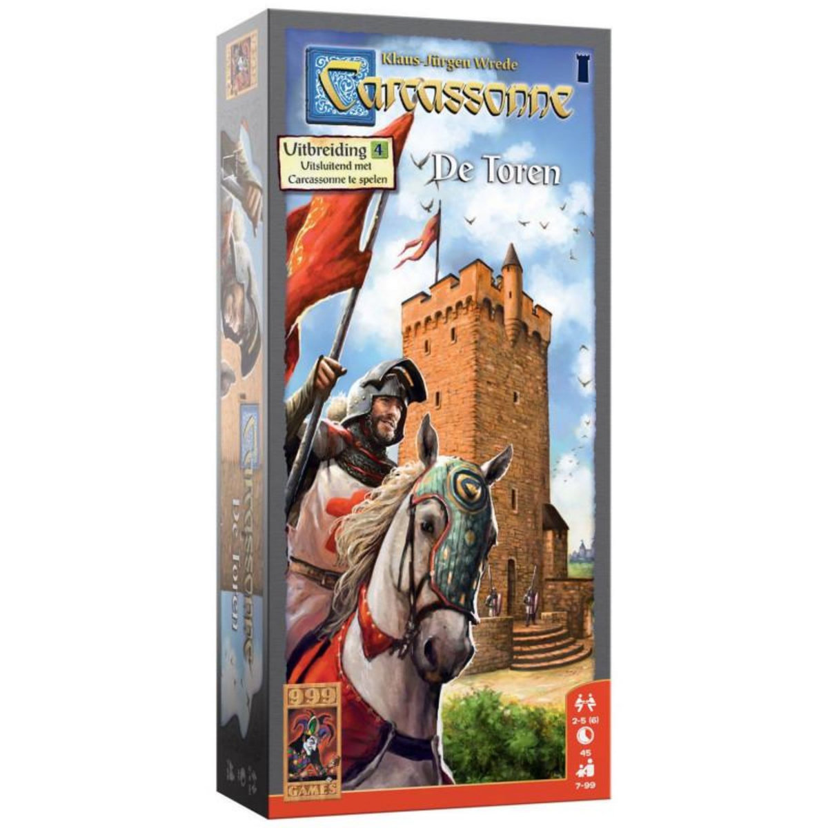 999 GAMES 999GAMES Carcassonne - The Tower Board Game pas cher - Auchan.fr