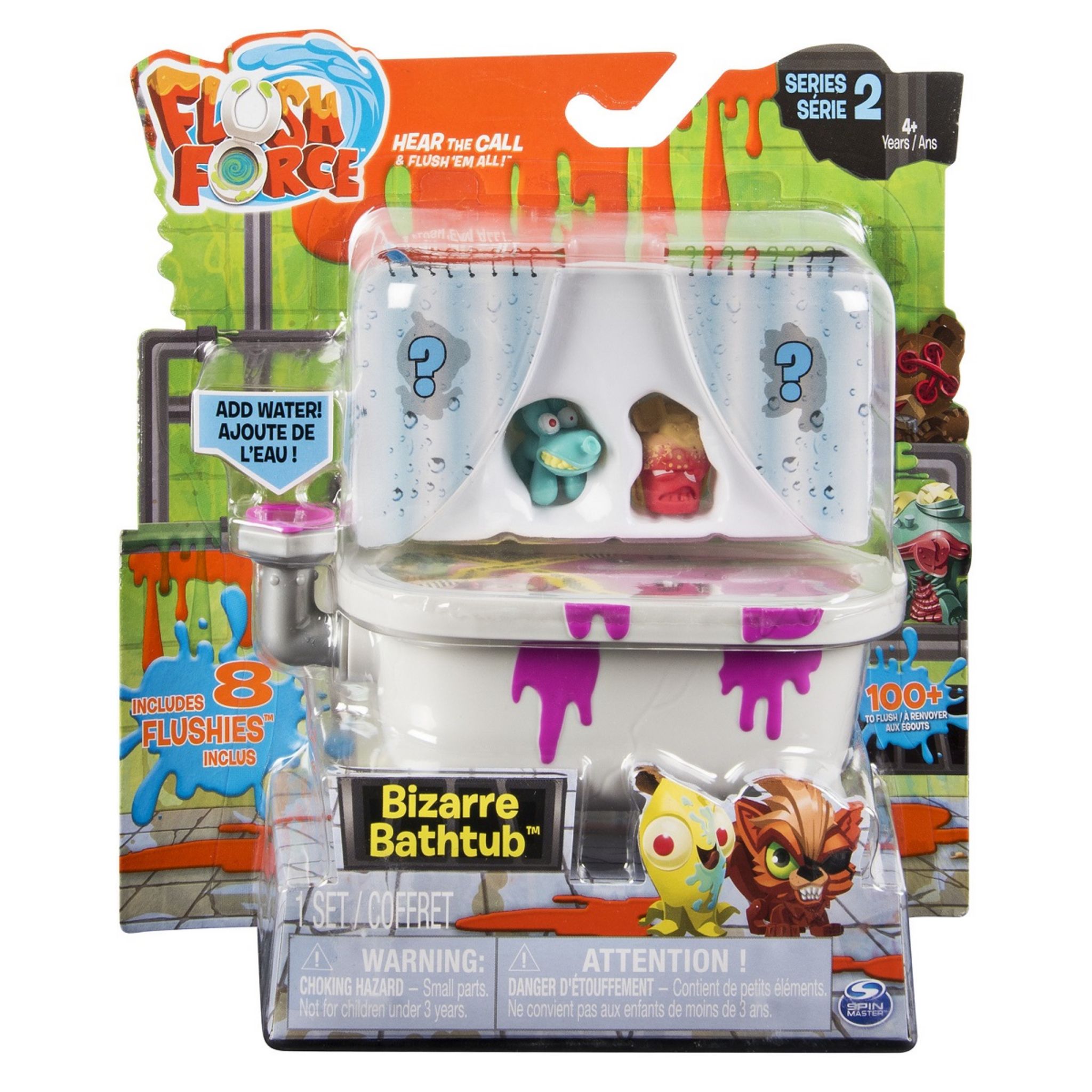 Pack de 8 Flushies Flush Force S2 pas cher - Auchan.fr