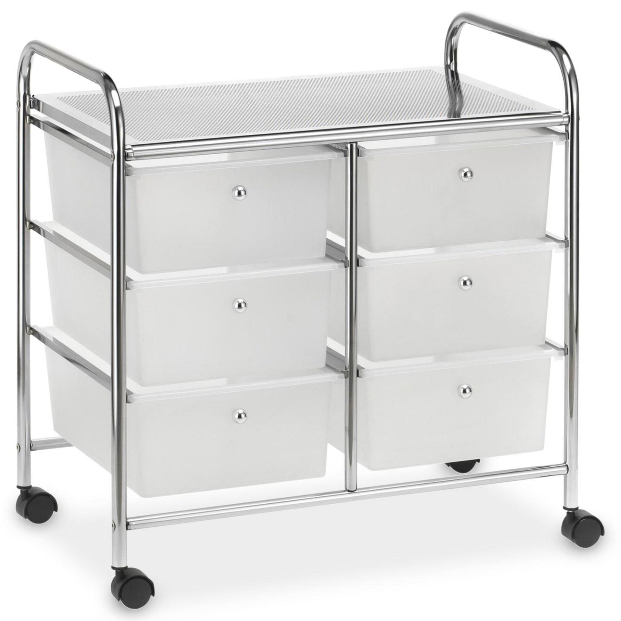 IDIMEX Caisson sur roulettes GINA chariot avec 6 tiroirs en plastique ...