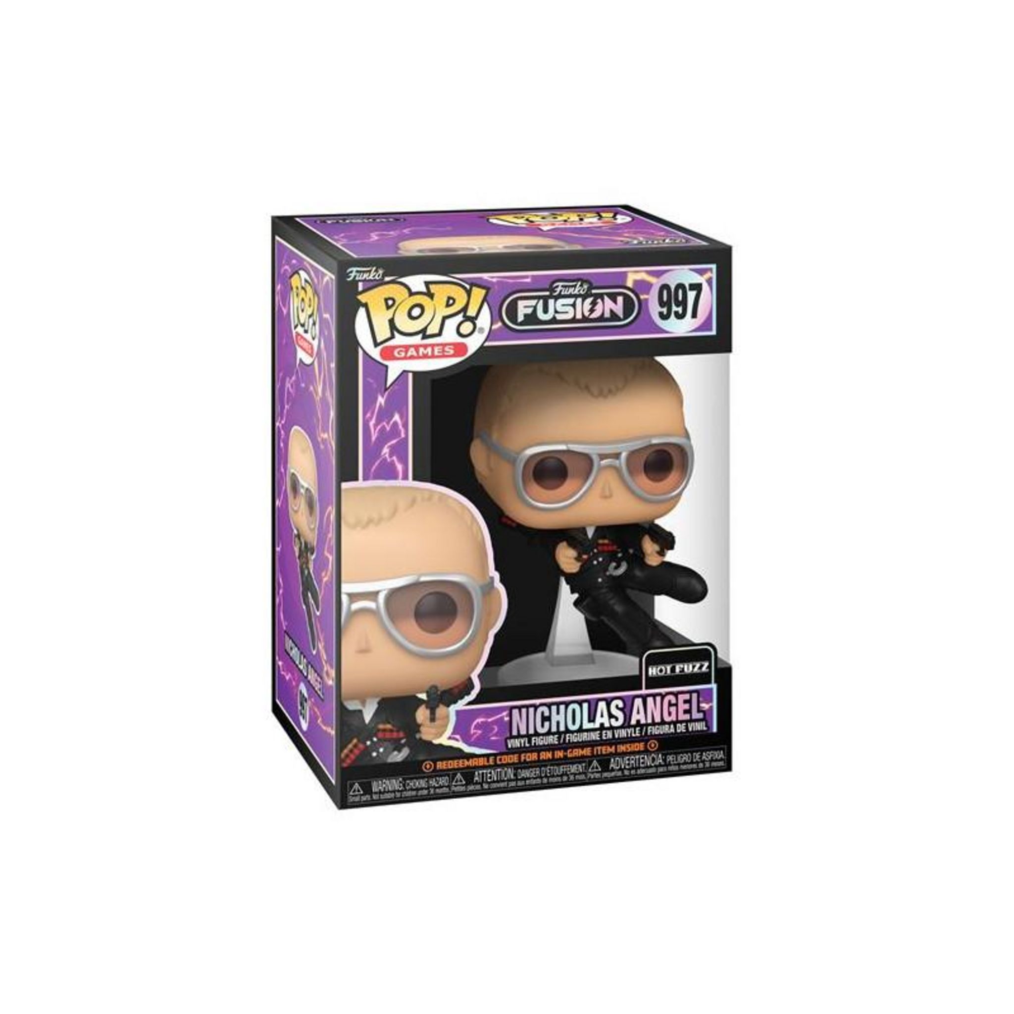 Funko Figurine Funko Pop Games Funko Fusion Nicholas Angel pas cher ...