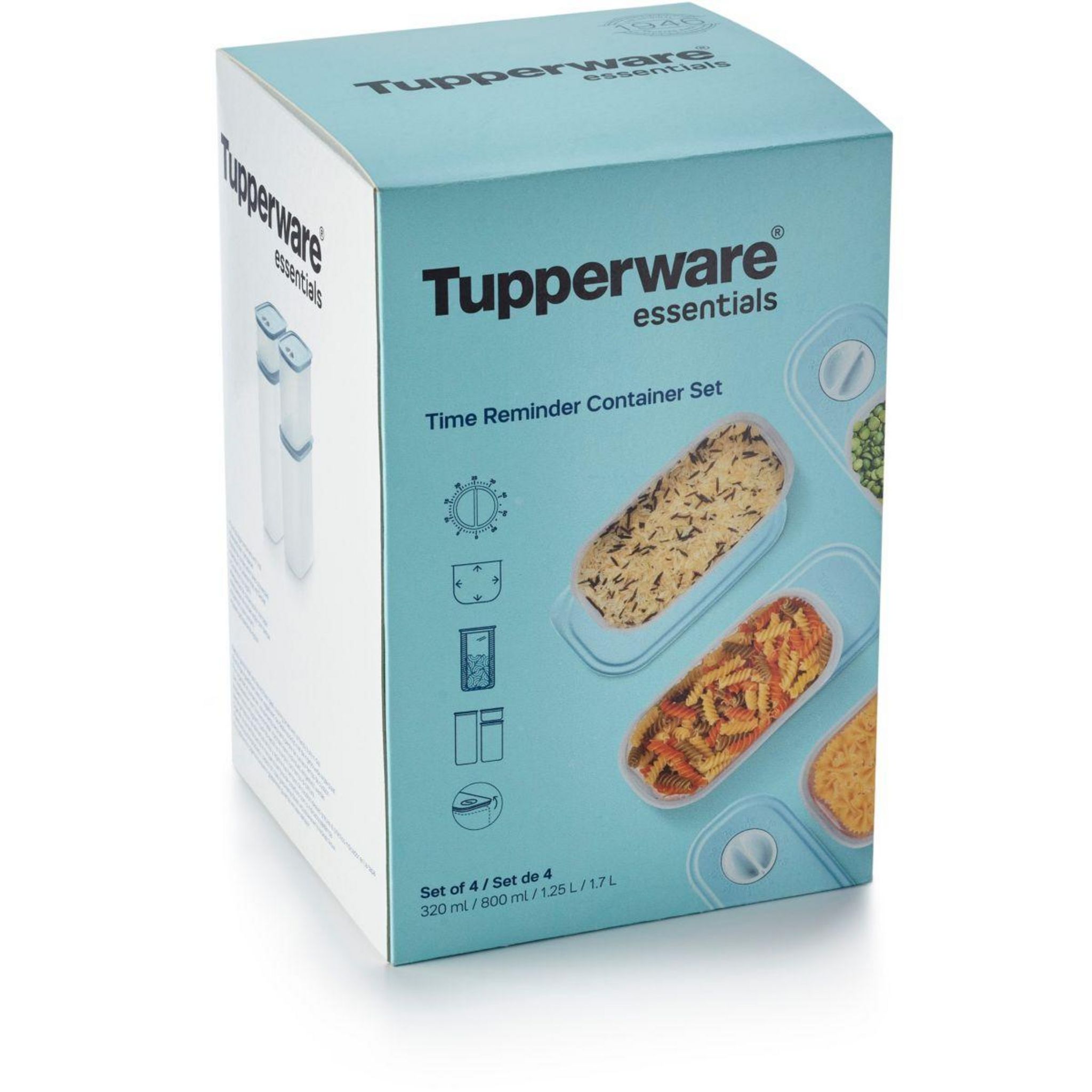 TUPPERWARE Boîte hermétique Time keepers set de 4 pcs pas cher - Auchan.fr