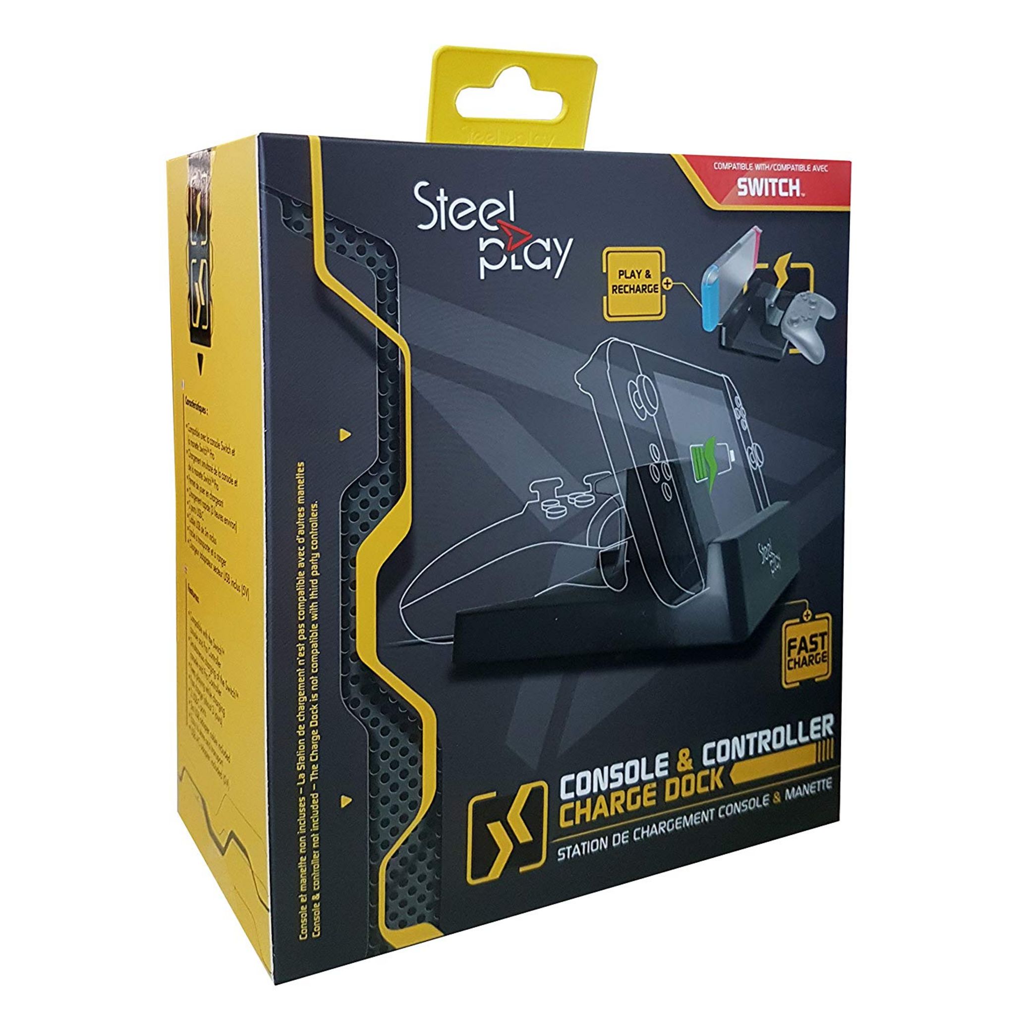 STEELPLAY Station de recharge console et manette Nintendo Switch pas ...