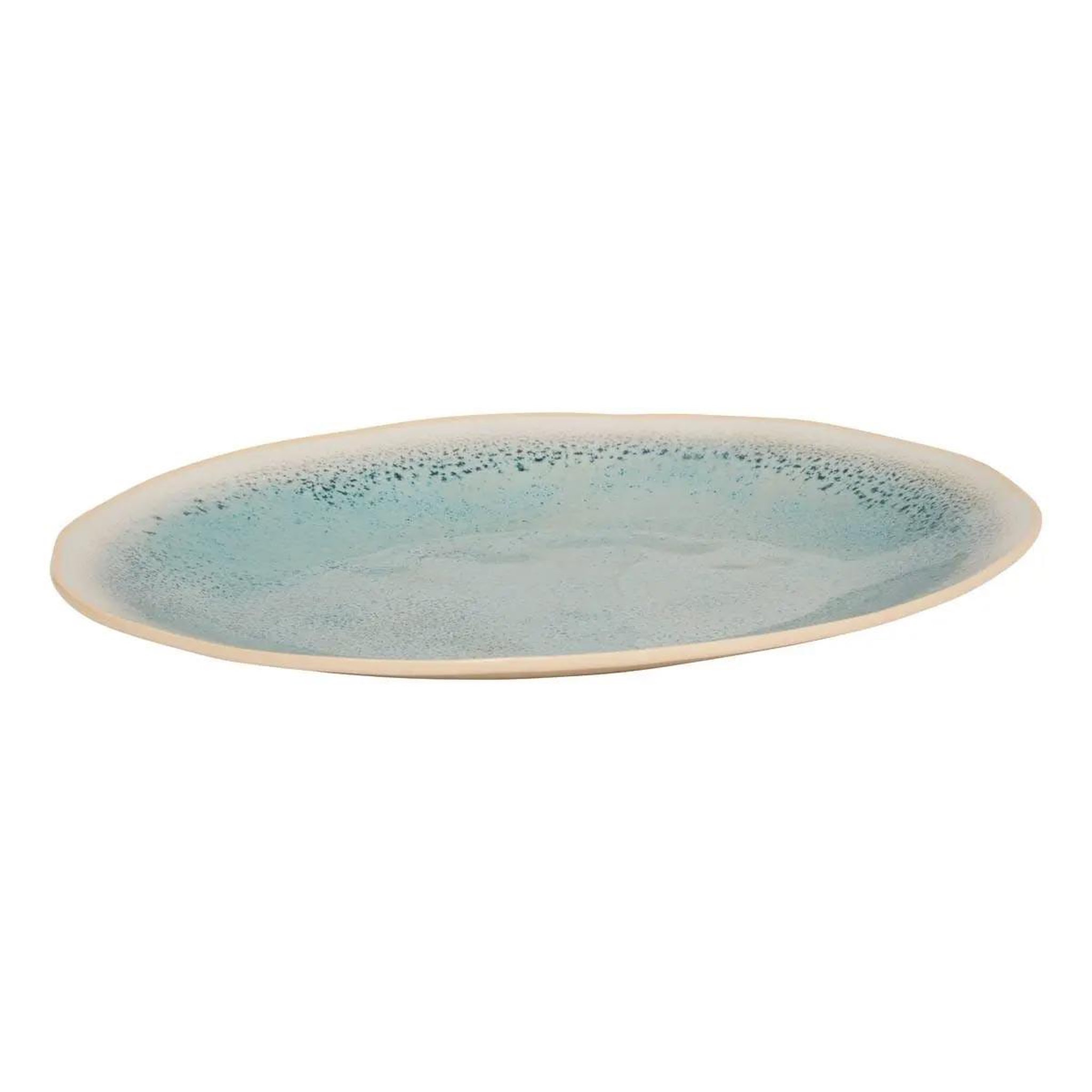 SECRET DE GOURMET Plat de Présentation Ovale Pia 40cm Bleu pas cher ...