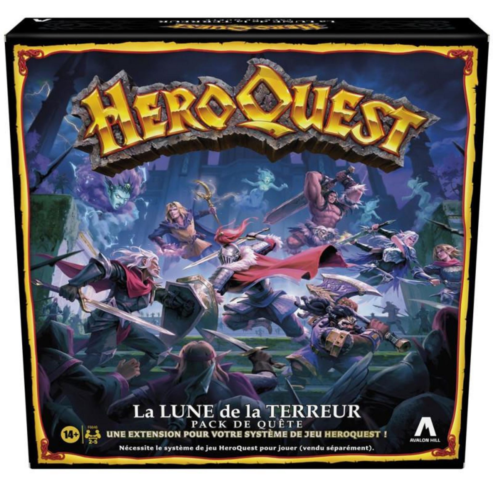 AVALON Jeu de rôles Avalon Hill HeroQuest Rise of the Dread Moon pas ...