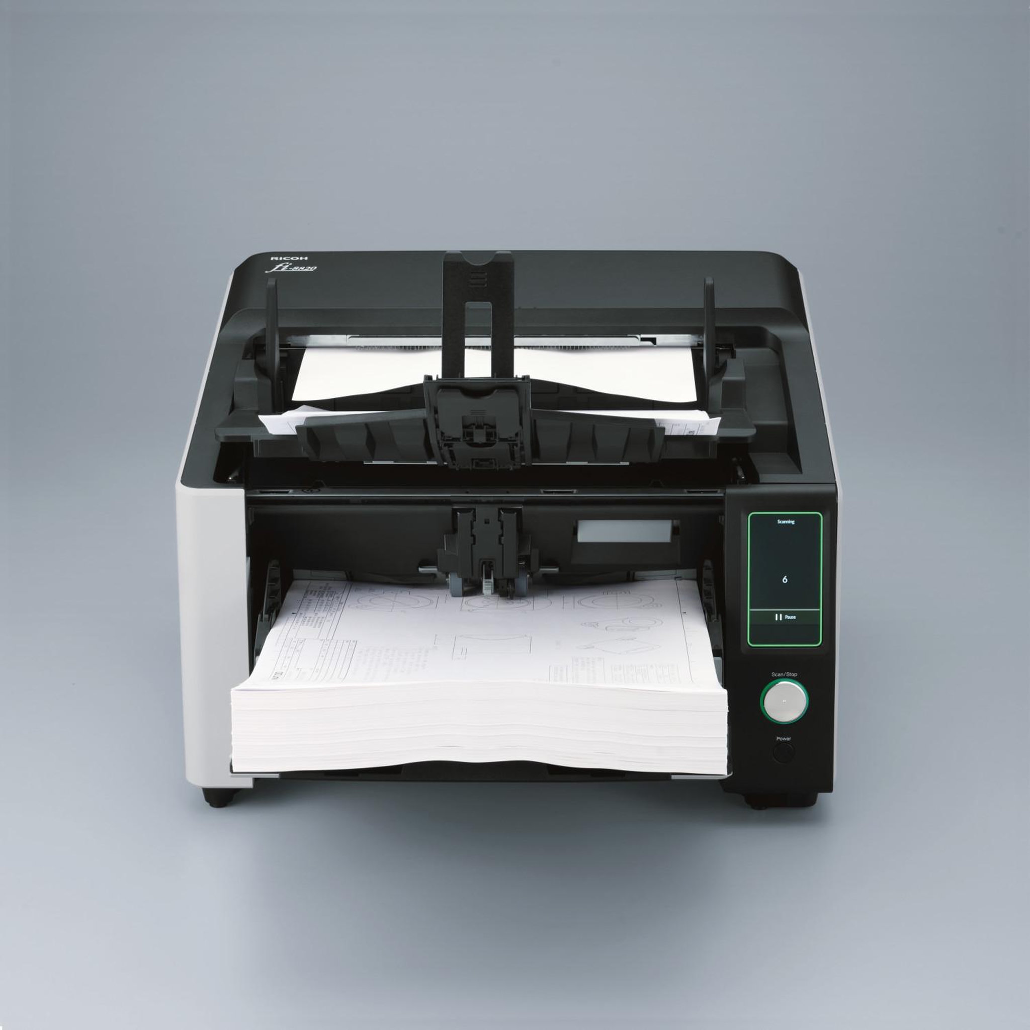 Ricoh Ricoh fi-8820 Scanner ADF 600 x 600 DPI A3 Noir, Gris pas cher ...