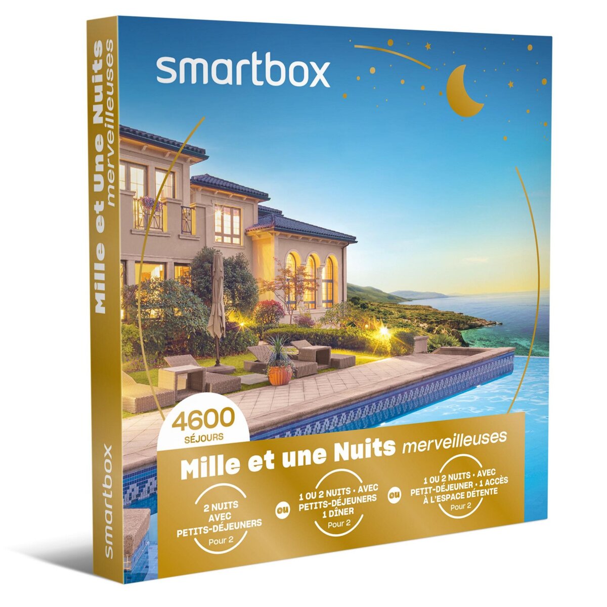 Smartbox Mille et une nuits merveilleuses - Coffret Cadeau Séjour pas cher - Auchan.fr