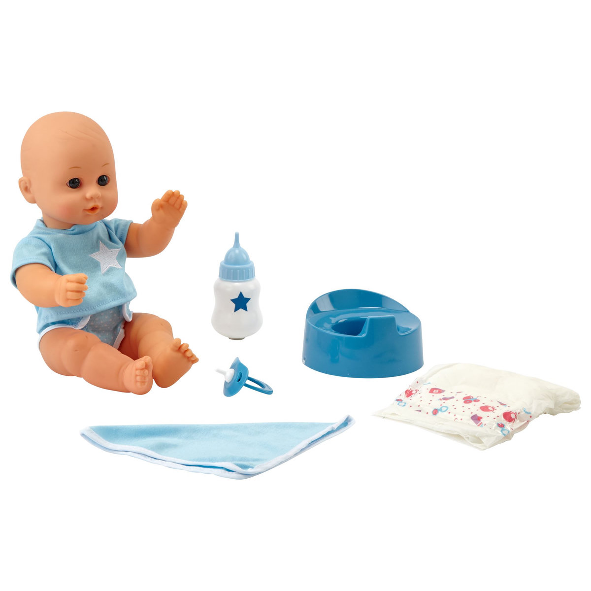 One Two Fun Mon Bébé et son petit pot 30 cm pas cher - Auchan.fr