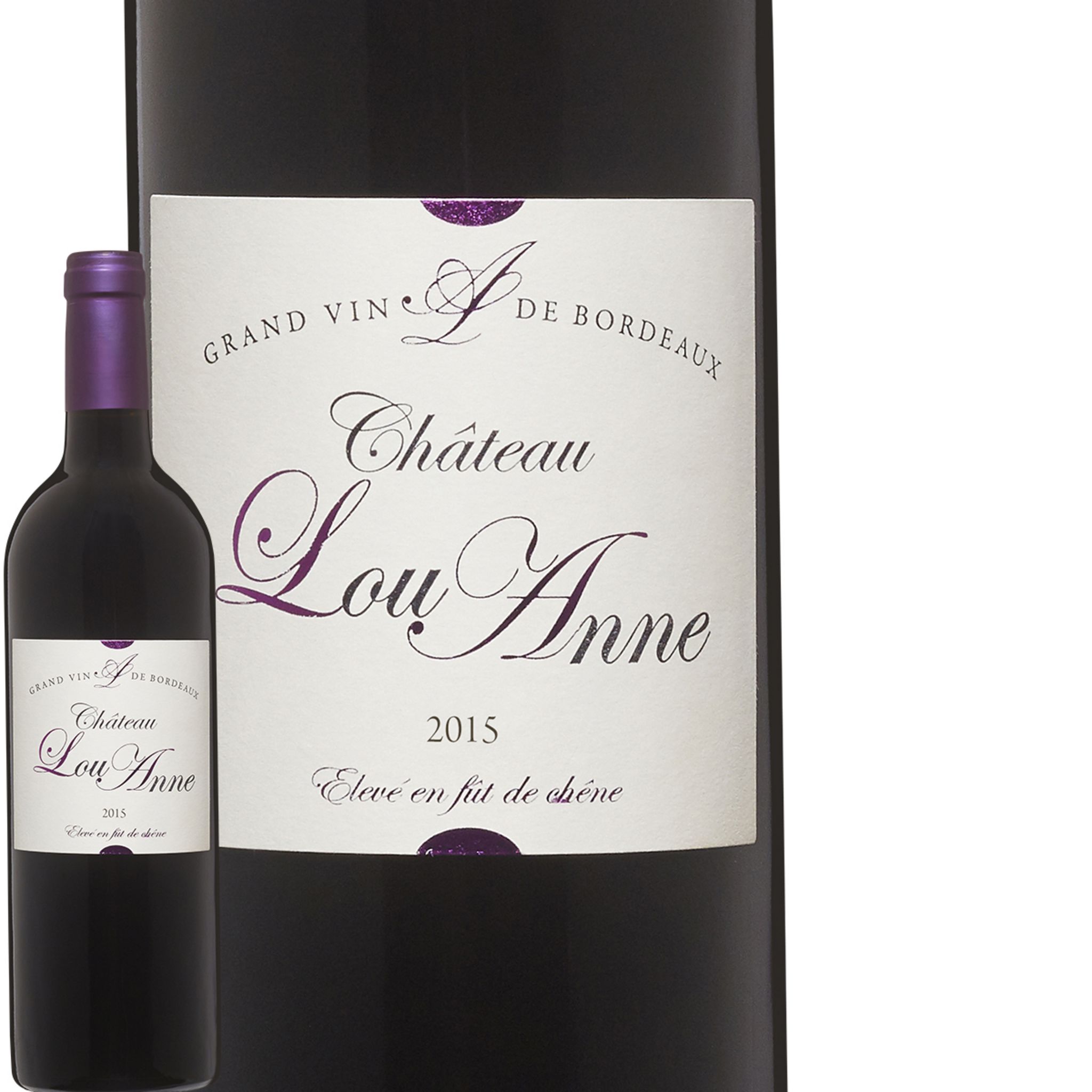 Château Lou Anne Castillon Côtes de Bordeaux Rouge 2015 pas cher ...