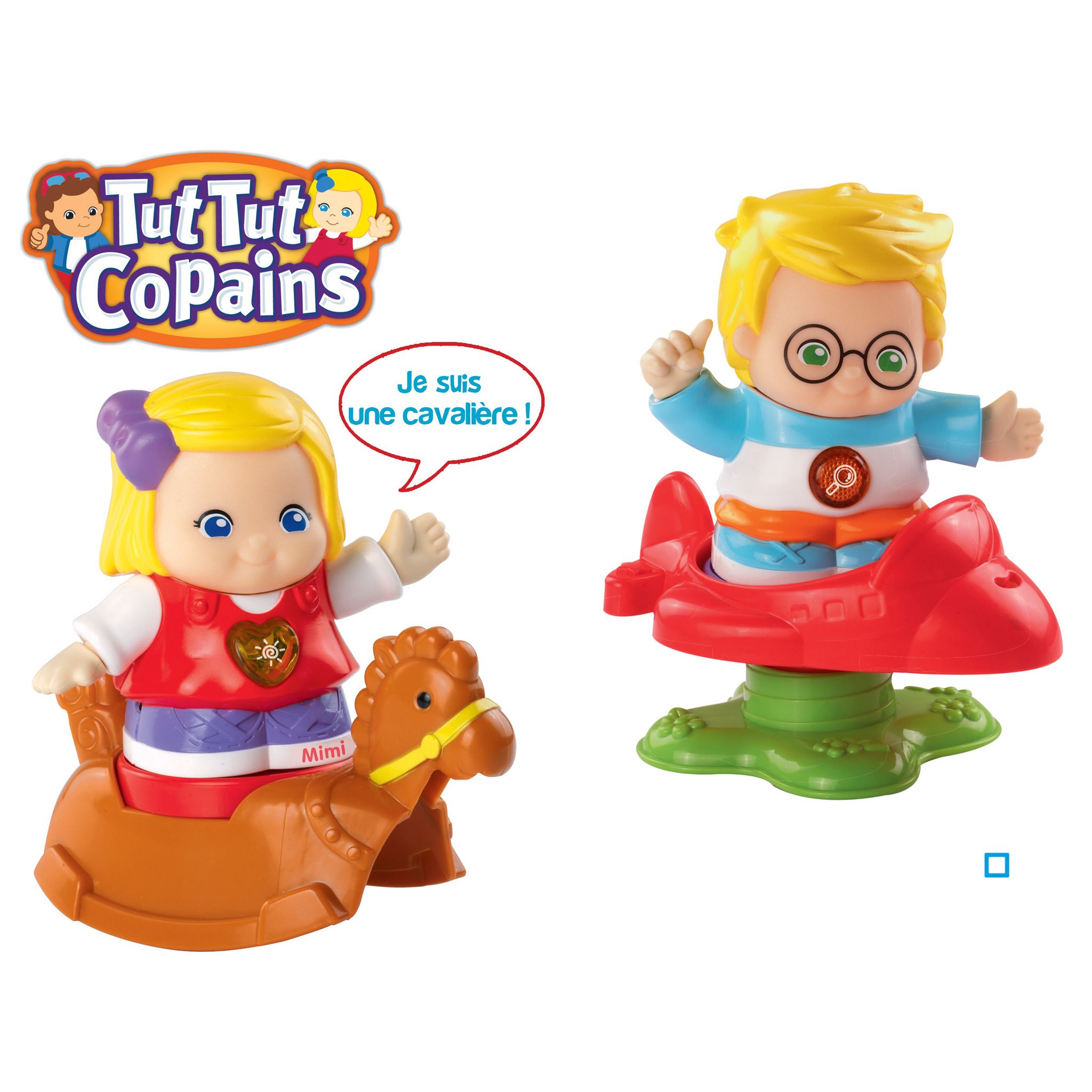 VTECH Coffret Duo Mimi + Théo à bascule pas cher - Auchan.fr