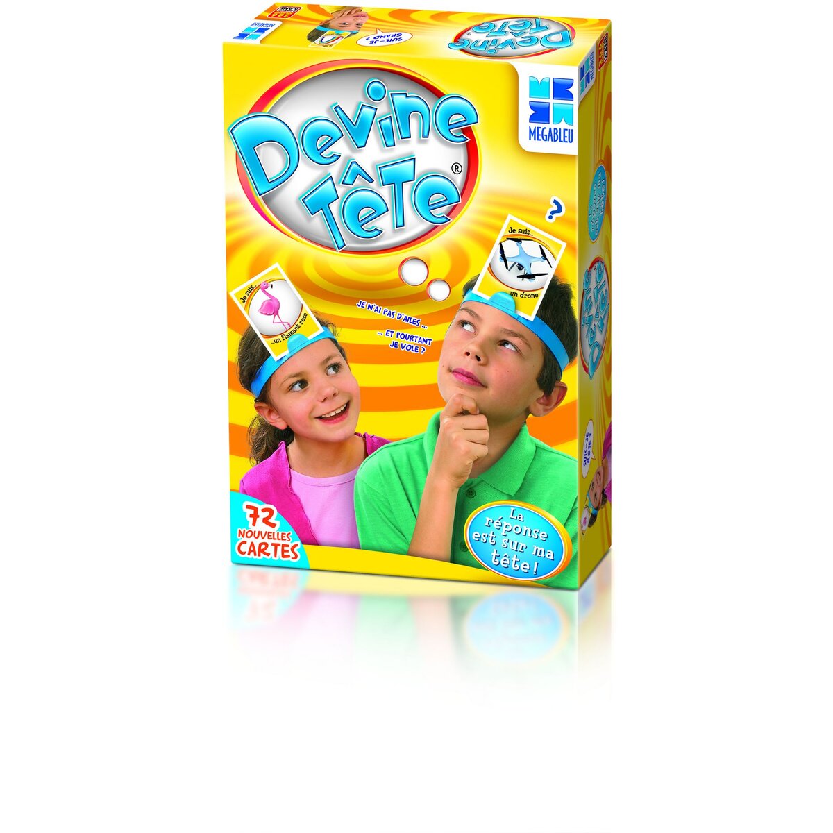 MEGABLEU Jeu Devine tête pas cher - Auchan.fr