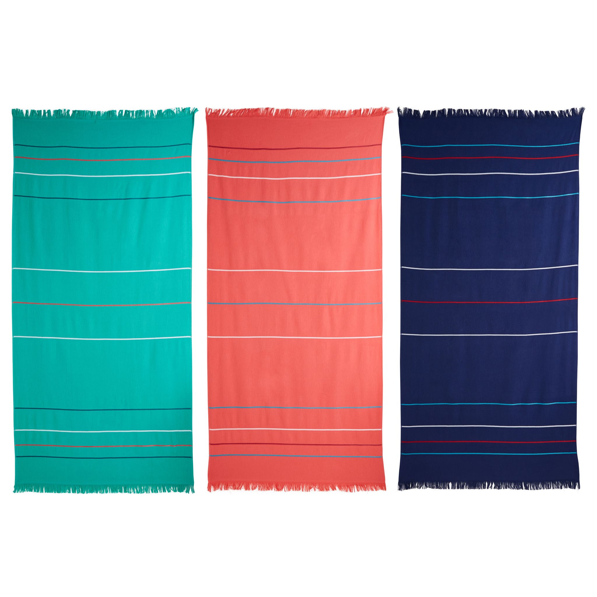 ACTUEL Foutah à franges BALI pas cher - Auchan.fr