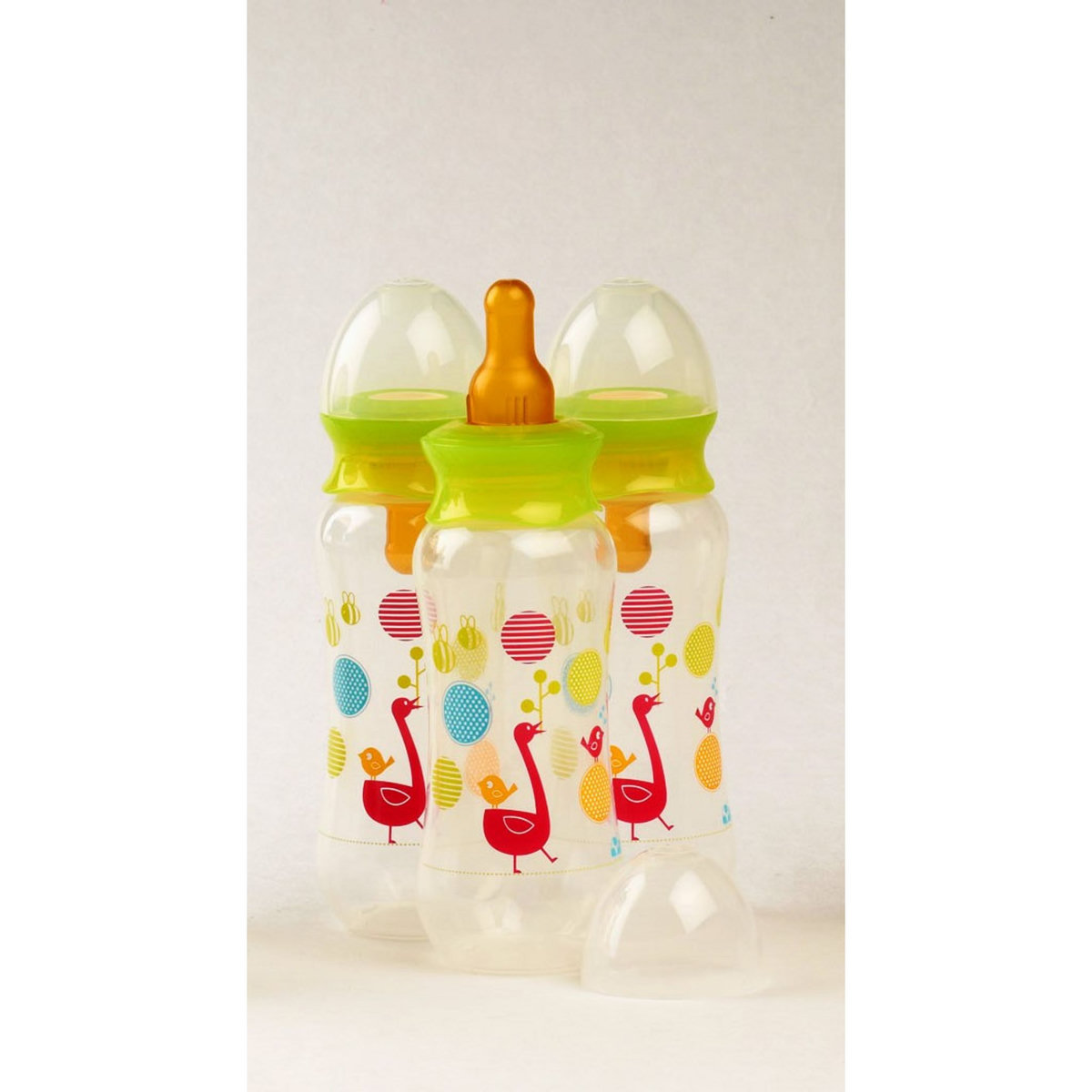 AUCHAN Lot de 2 biberons 270 ml + 1 biberon offert pas cher - Auchan.fr
