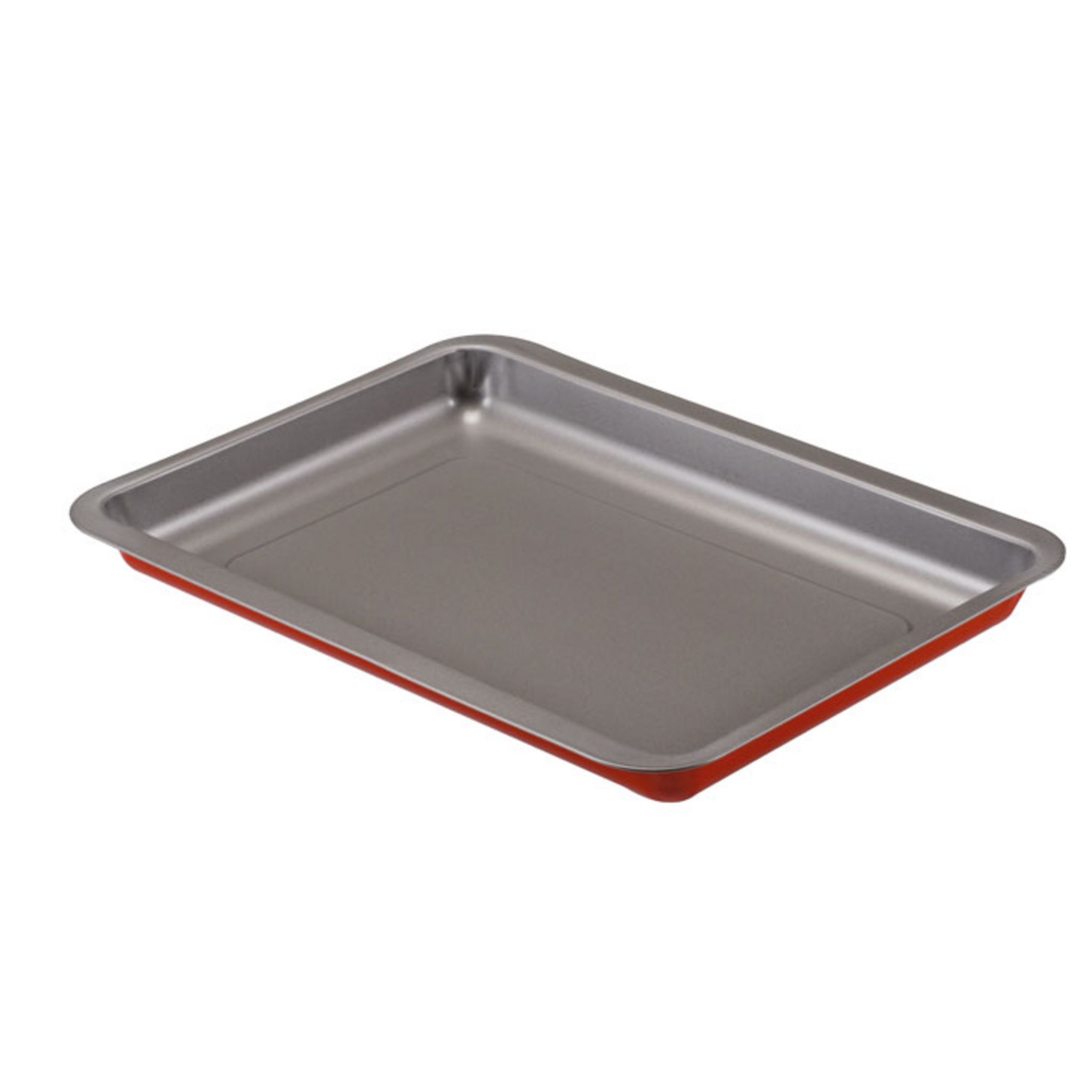 ACTUEL Plaque four 32 x 37 cm acier revêtu rouge pas cher - Auchan.fr
