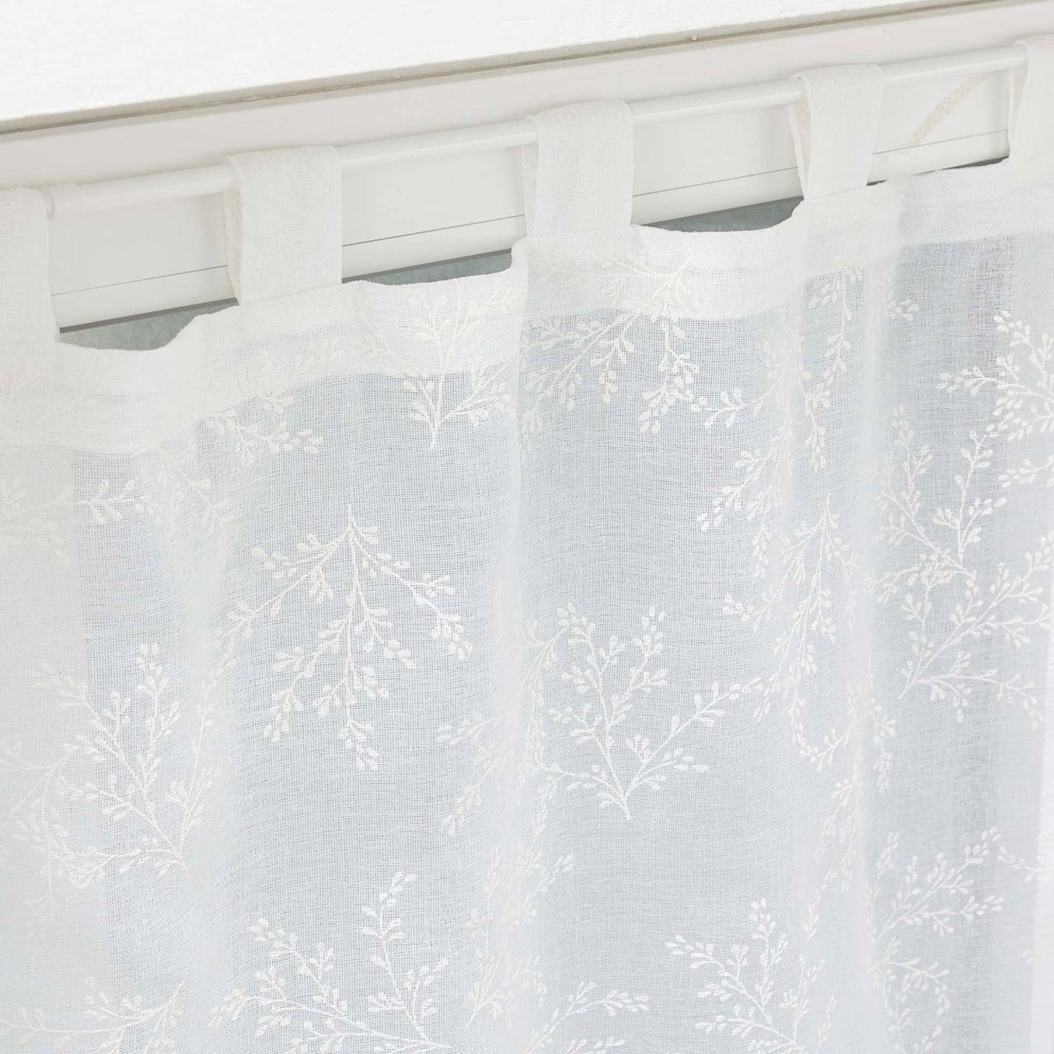 Douceur d'Intérieur Paire de Voilages Karla 60x120cm Blanc pas cher ...