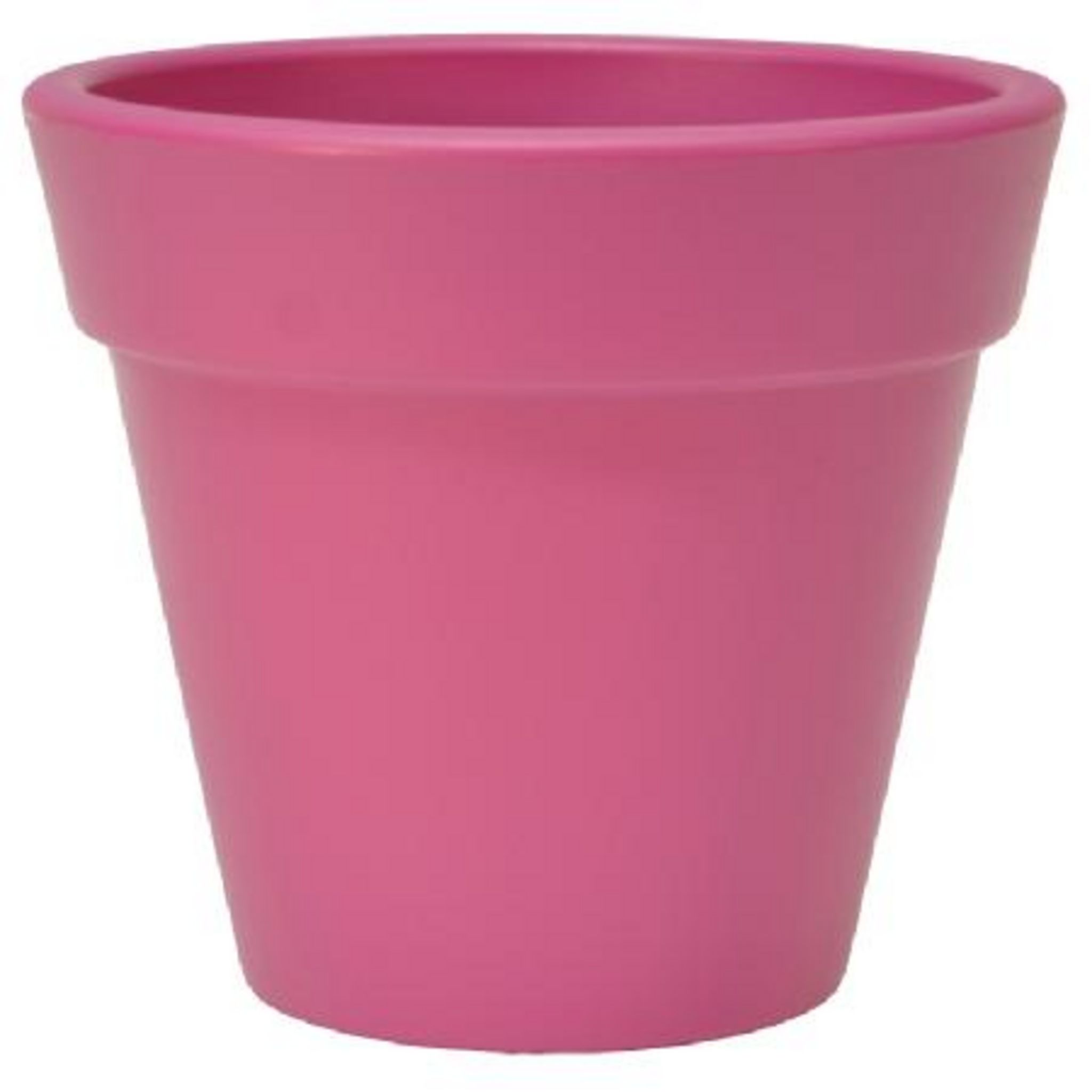 Pot rond fuschia 15L RONDO pas cher - Auchan.fr