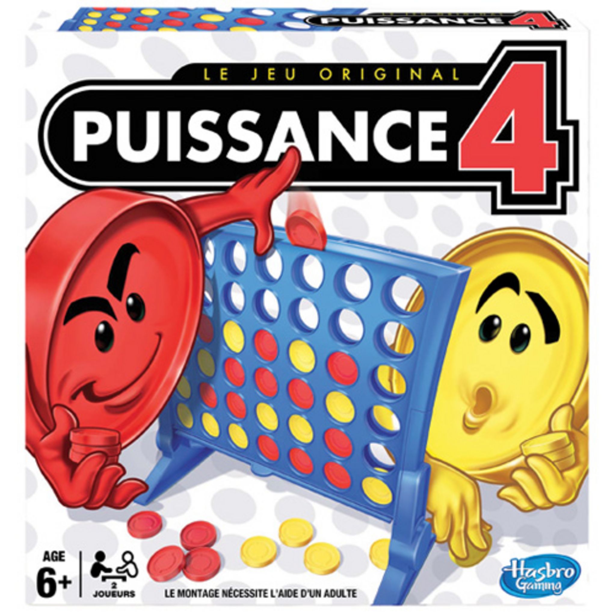 HASBRO Puissance 4 pas cher - Auchan.fr