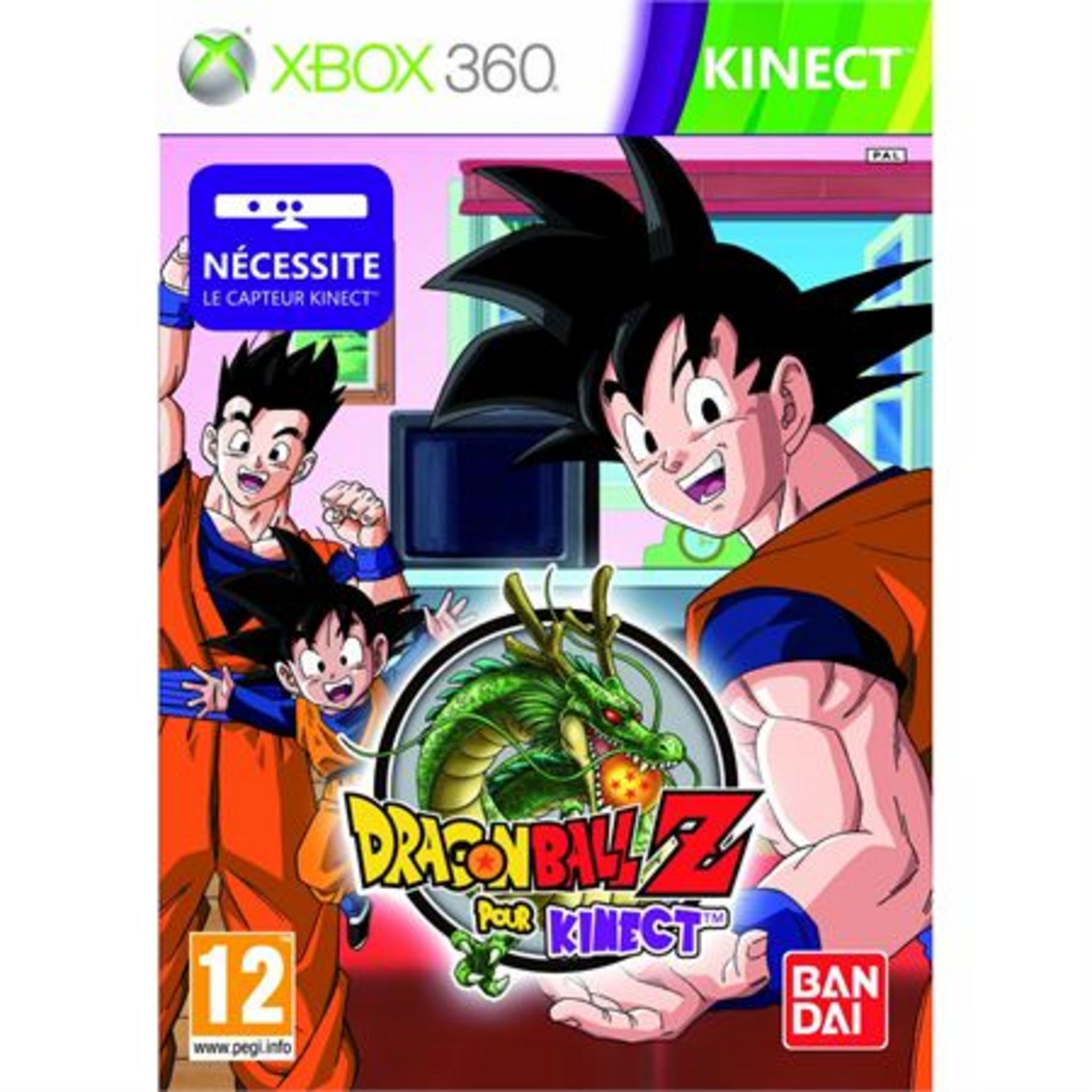 Dragon Ball Z Kinect pas cher - Auchan.fr