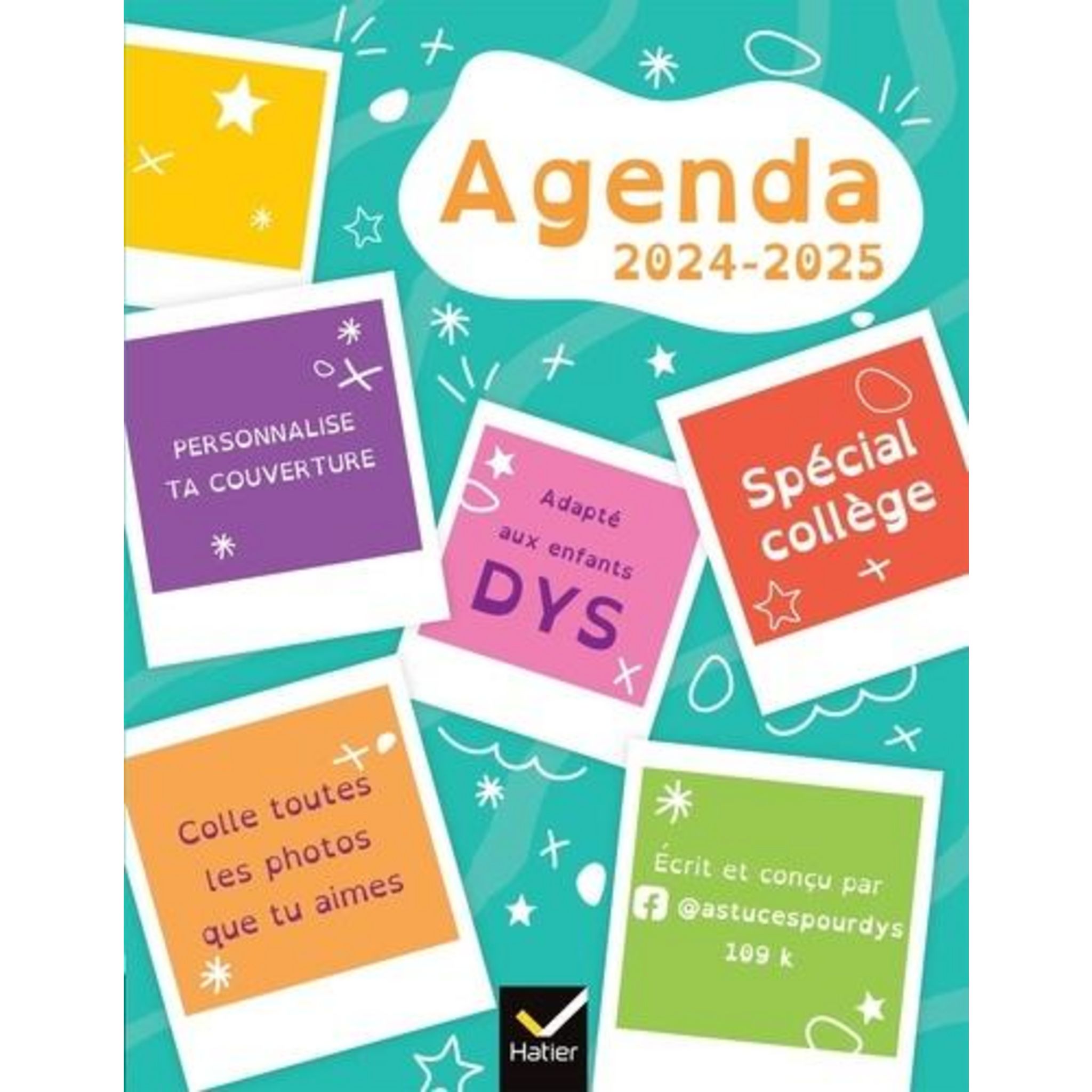 AGENDA DYS SPECIAL COLLEGE. EDITION 2024-2025 [ADAPTE AUX DYS], Chée ...