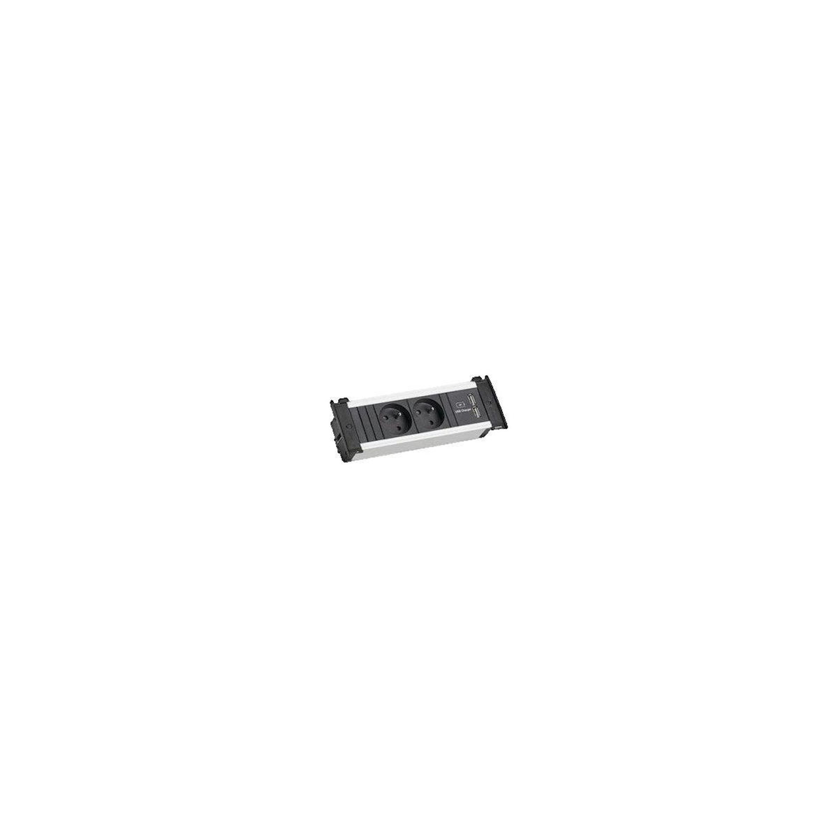 Bachmann Multiprise Bachmann Kapsa S avec 2 prises et port USB pas cher ...