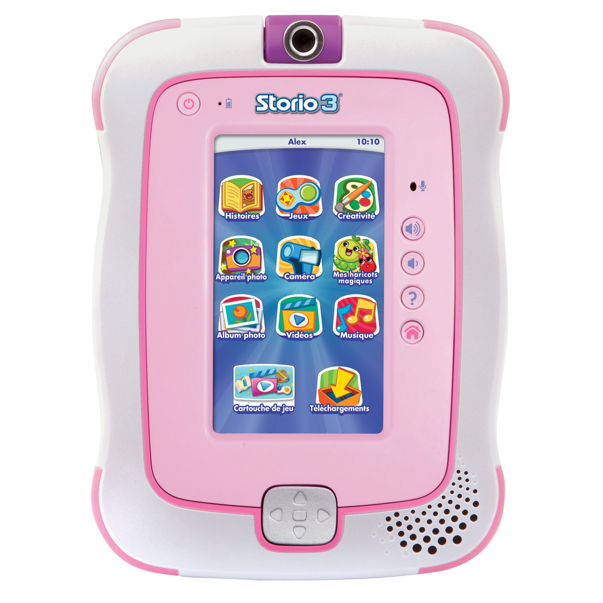 VTECH Console Storio 3 rose pas cher - Auchan.fr