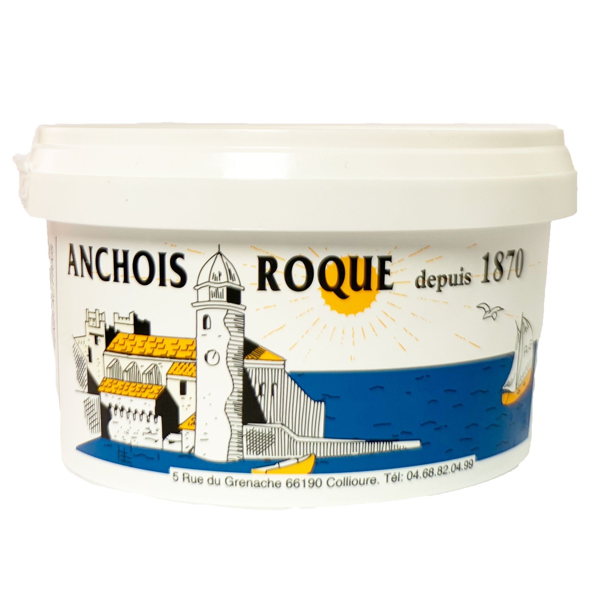 ROQUE Filets d'anchois au sel 400g pas cher - Auchan.fr