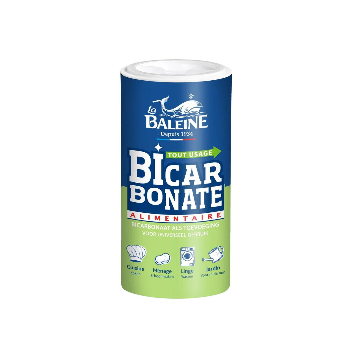 LA BALEINE Bicarbonate alimentaire usage universel 400g pas cher - Auchan.fr