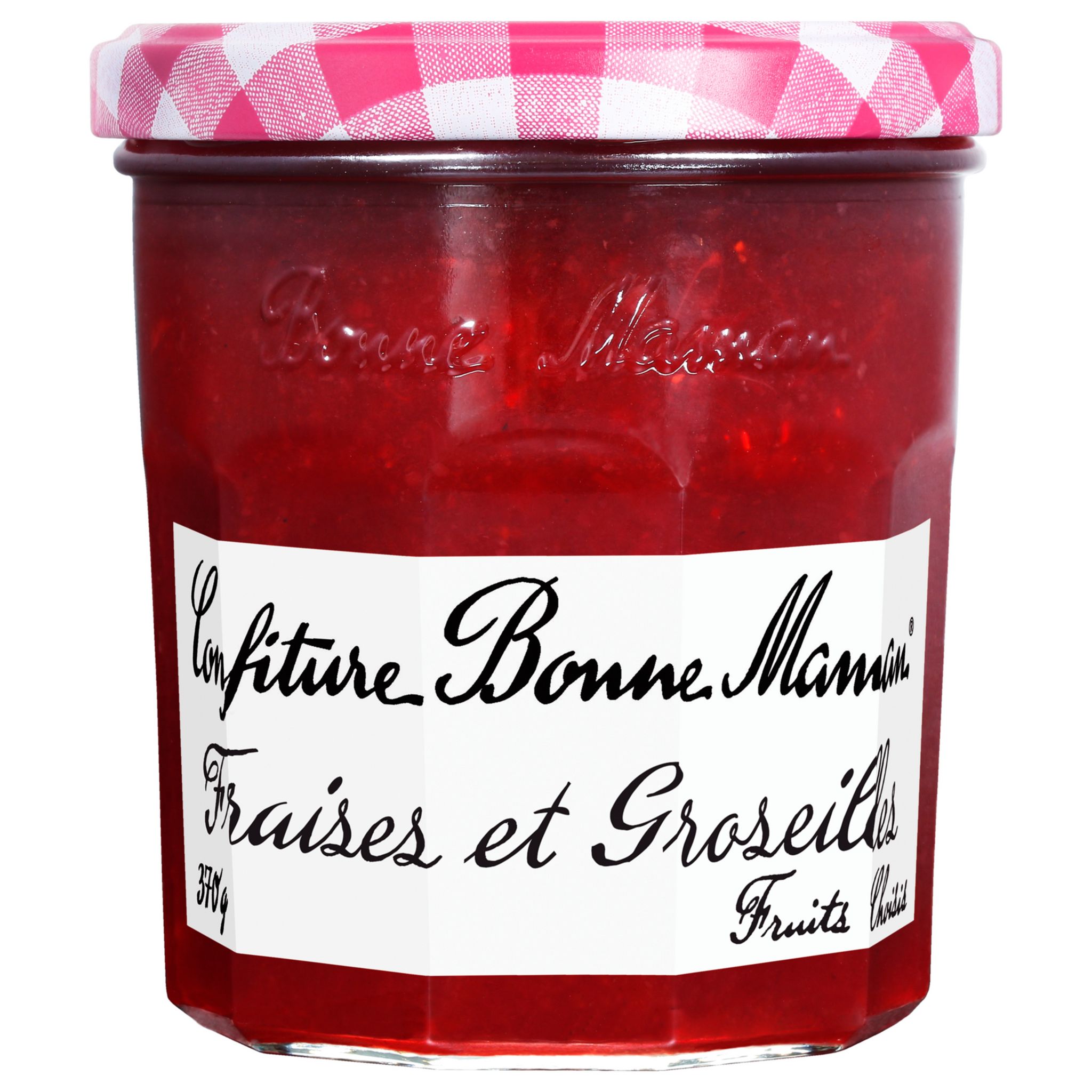 BONNE MAMAN Confiture de fraises et groseilles 370g pas cher - Auchan.fr