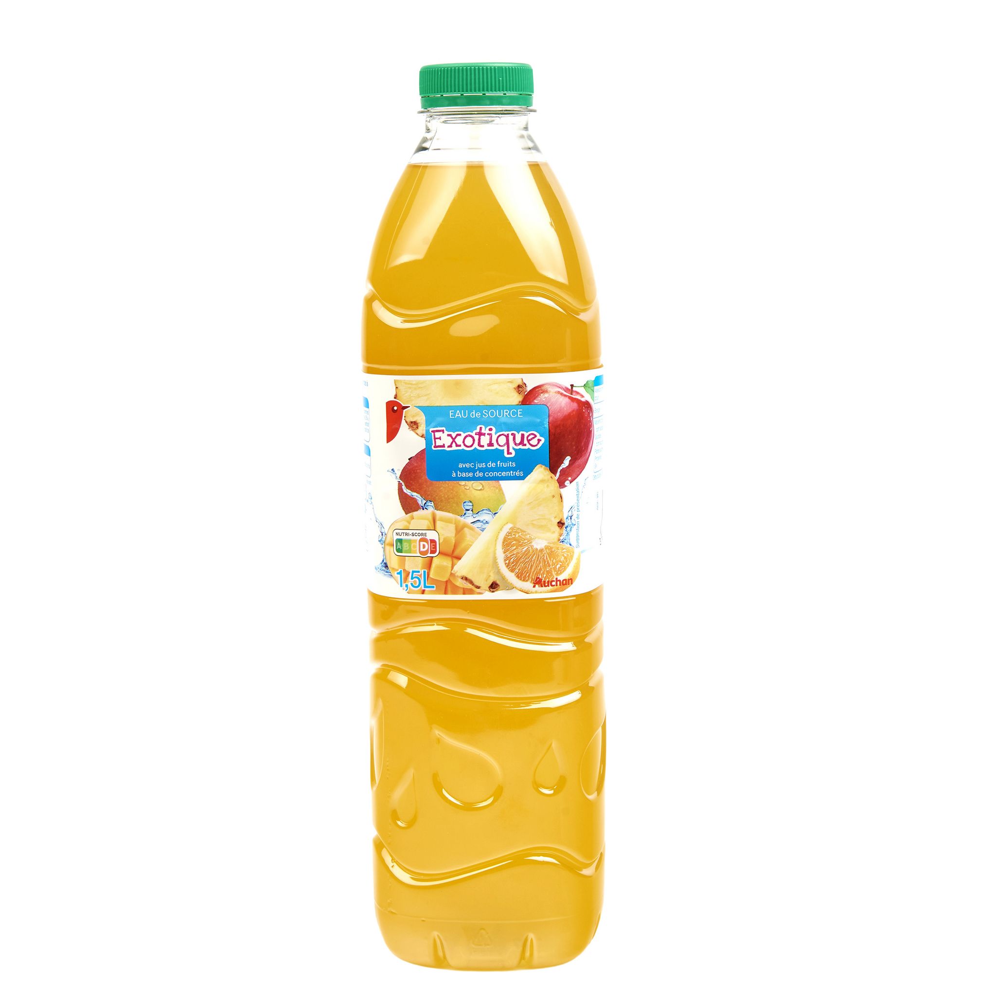 AUCHAN Eau de source aromatisée exotique 1,5l pas cher - Auchan.fr