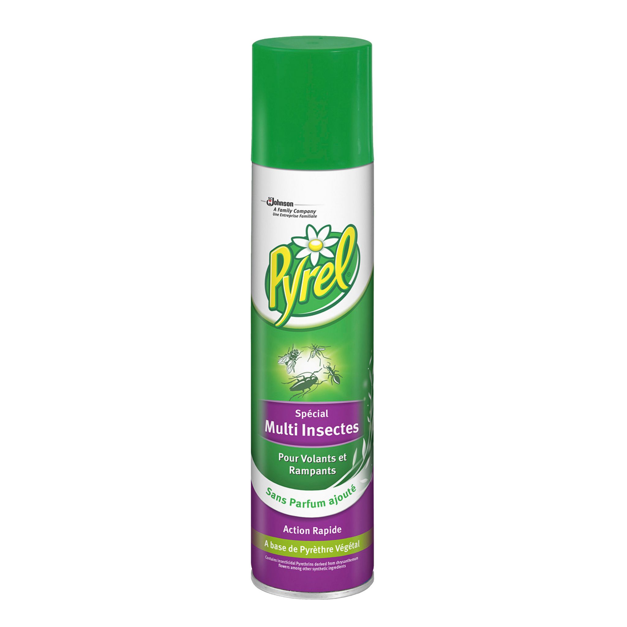PYREL Aérosol spécial multi Insectes pour rampants et volants 400ml pas ...
