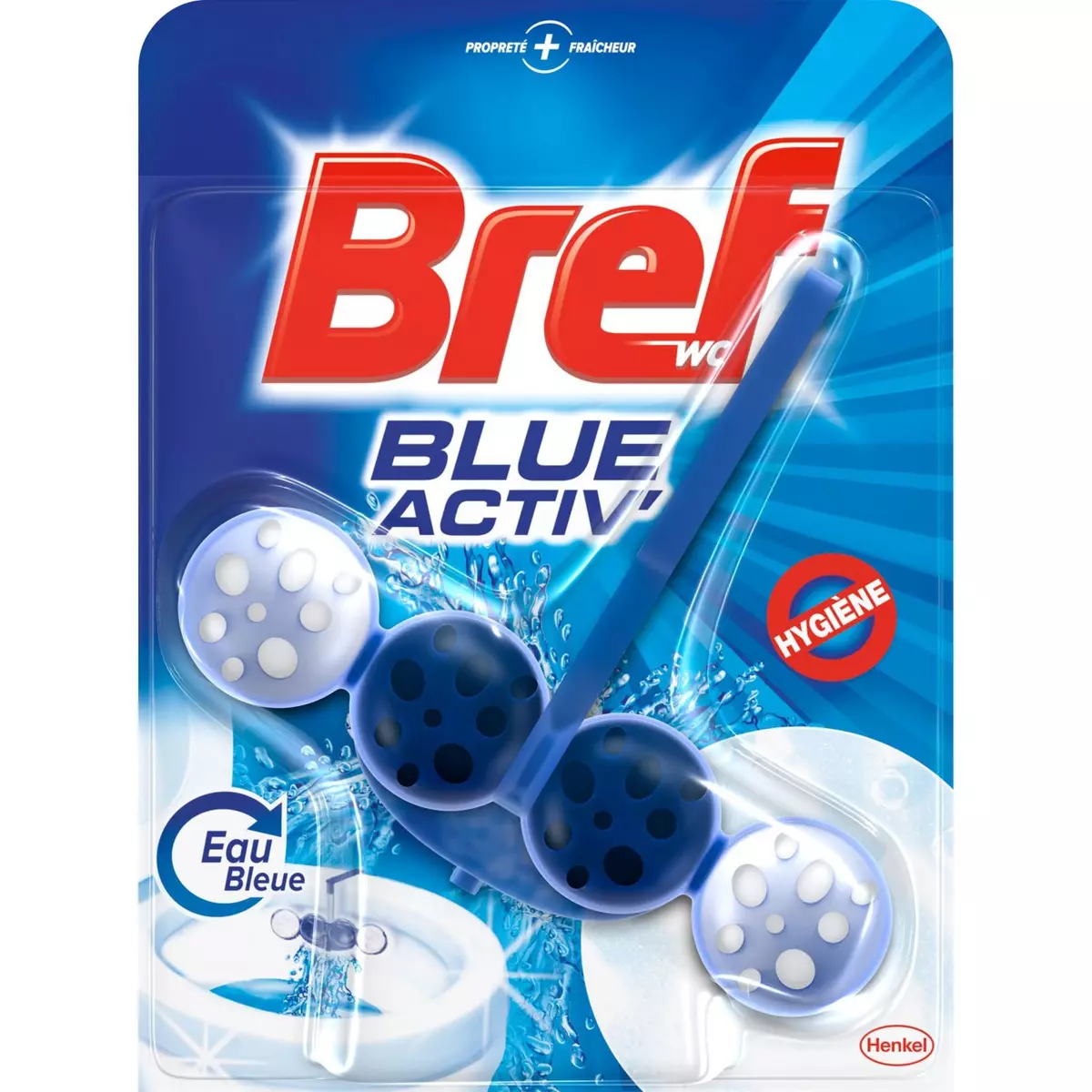 BREF WC Blocs WC eau bleue 1 bloc pas cher - Auchan.fr BREF WC Blocs WC eau bleue 1 bloc pas cher - Auchan.fr