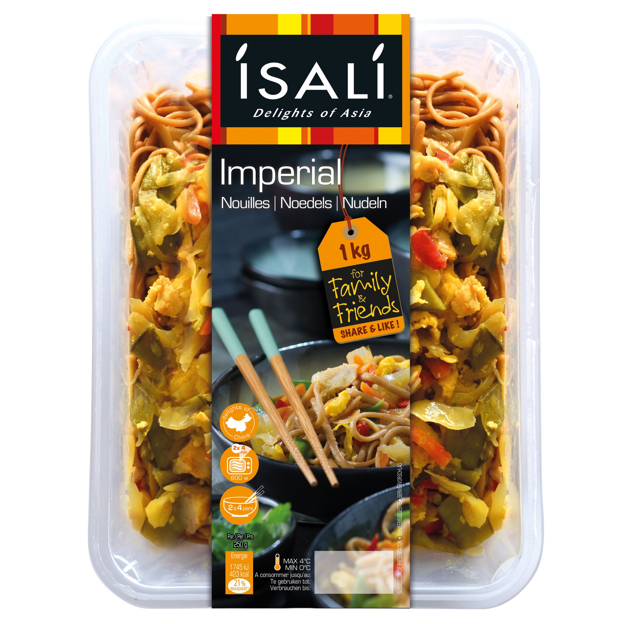 ISALI Nouilles impériales 1kg pas cher - Auchan.fr