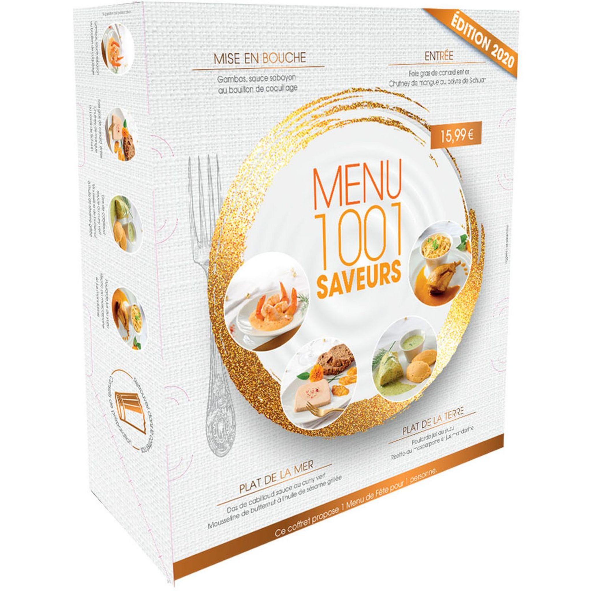 AGIS Coffret Menu de fête 1001 saveurs 2020 1 personne 565g pas cher ...
