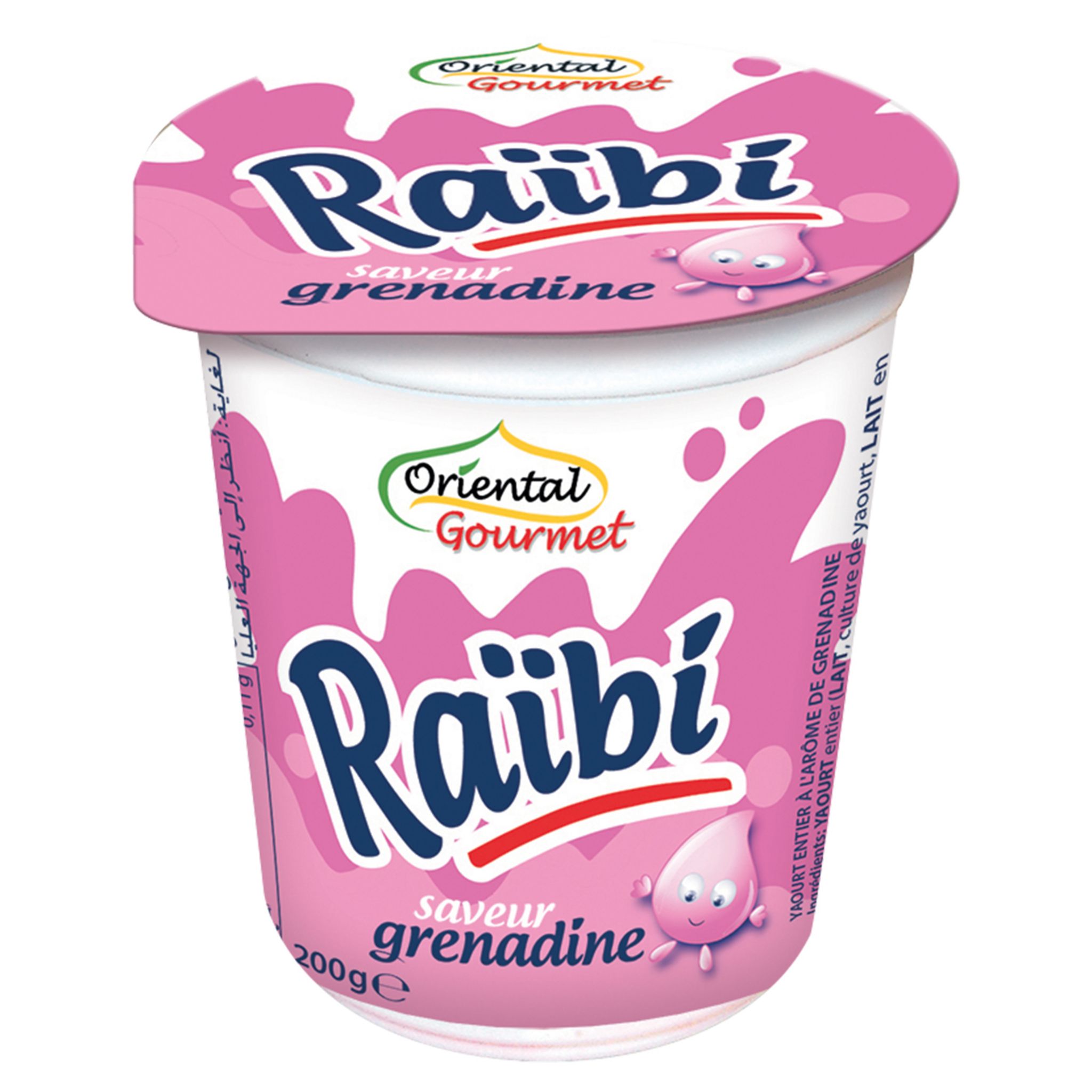 ORIENTAL GOURMET Raibi grenadine 200g 200g pas cher - Auchan.fr