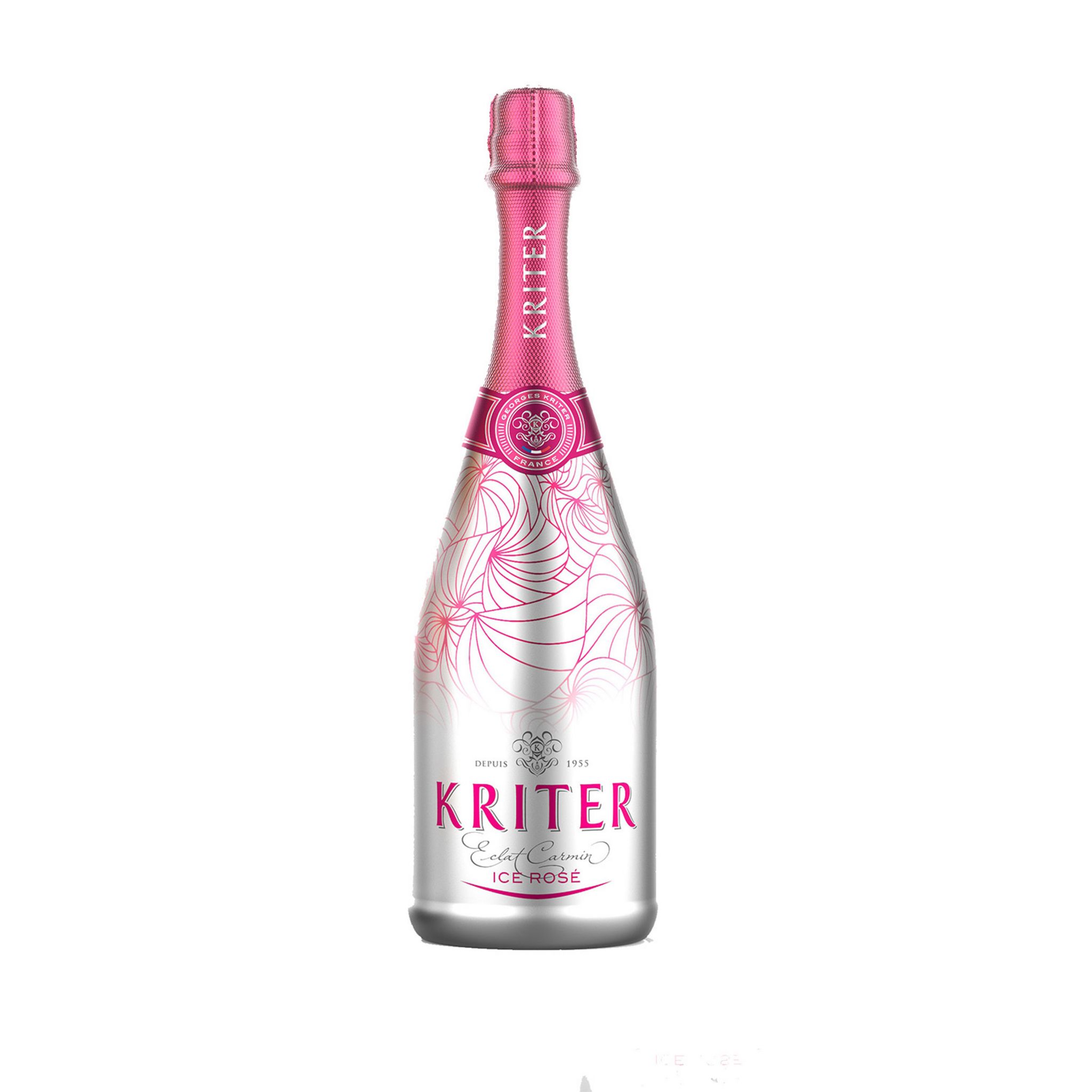 KRITER Vin effervescent Ice rosé 75cl pas cher - Auchan.fr