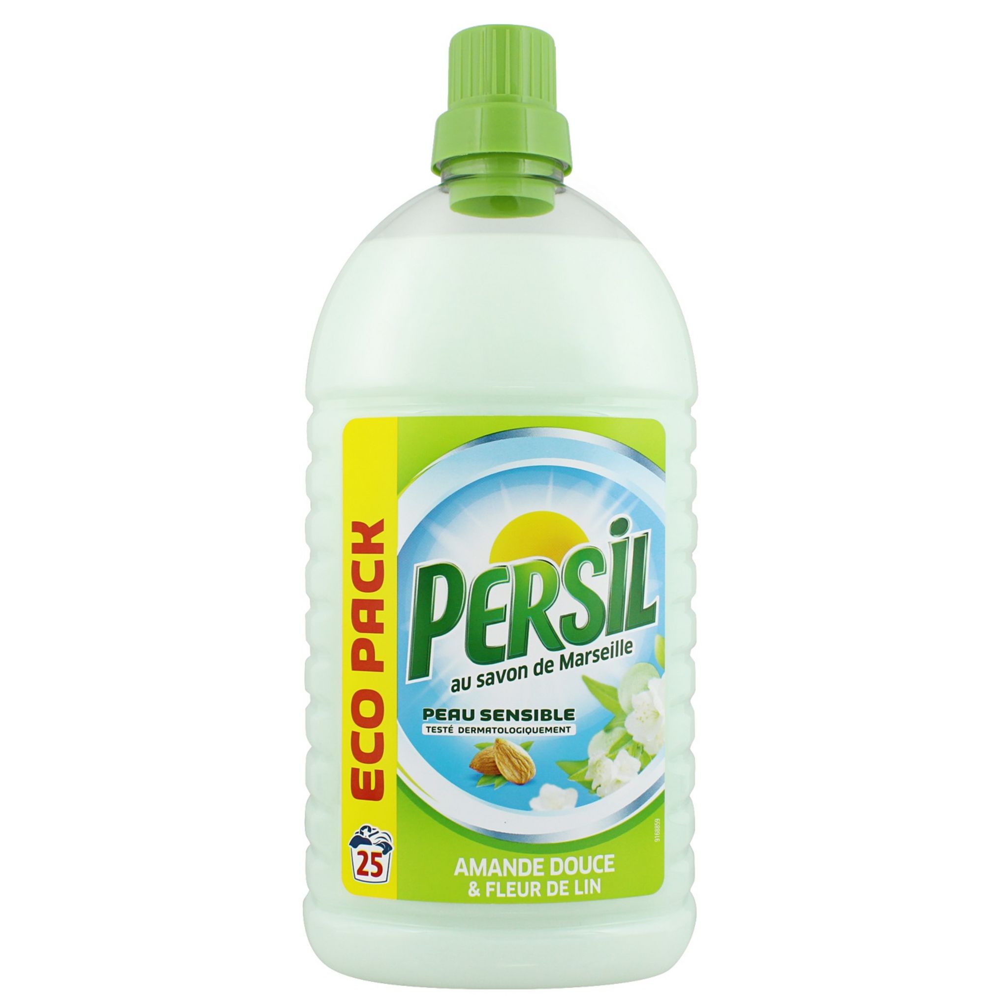 PERSIL Lessive liquide peau sensible amande douce 25 lavages 1,75l pas ...