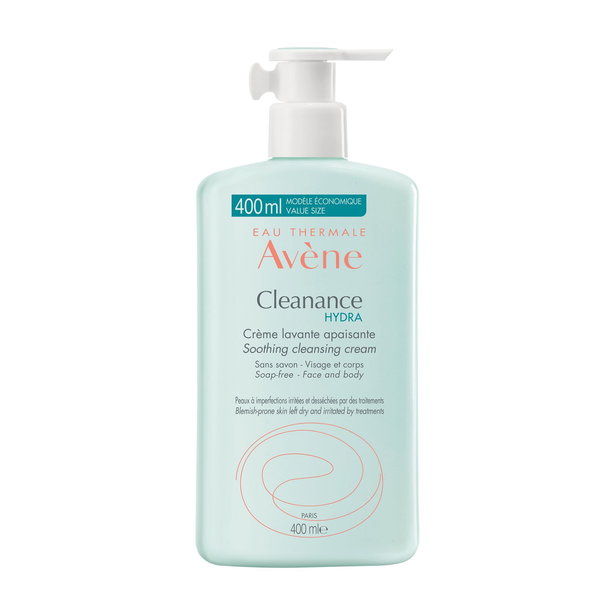 AVÈNE Cleanance Hydra crème lavante apaisante 400ml pas cher - Auchan.fr