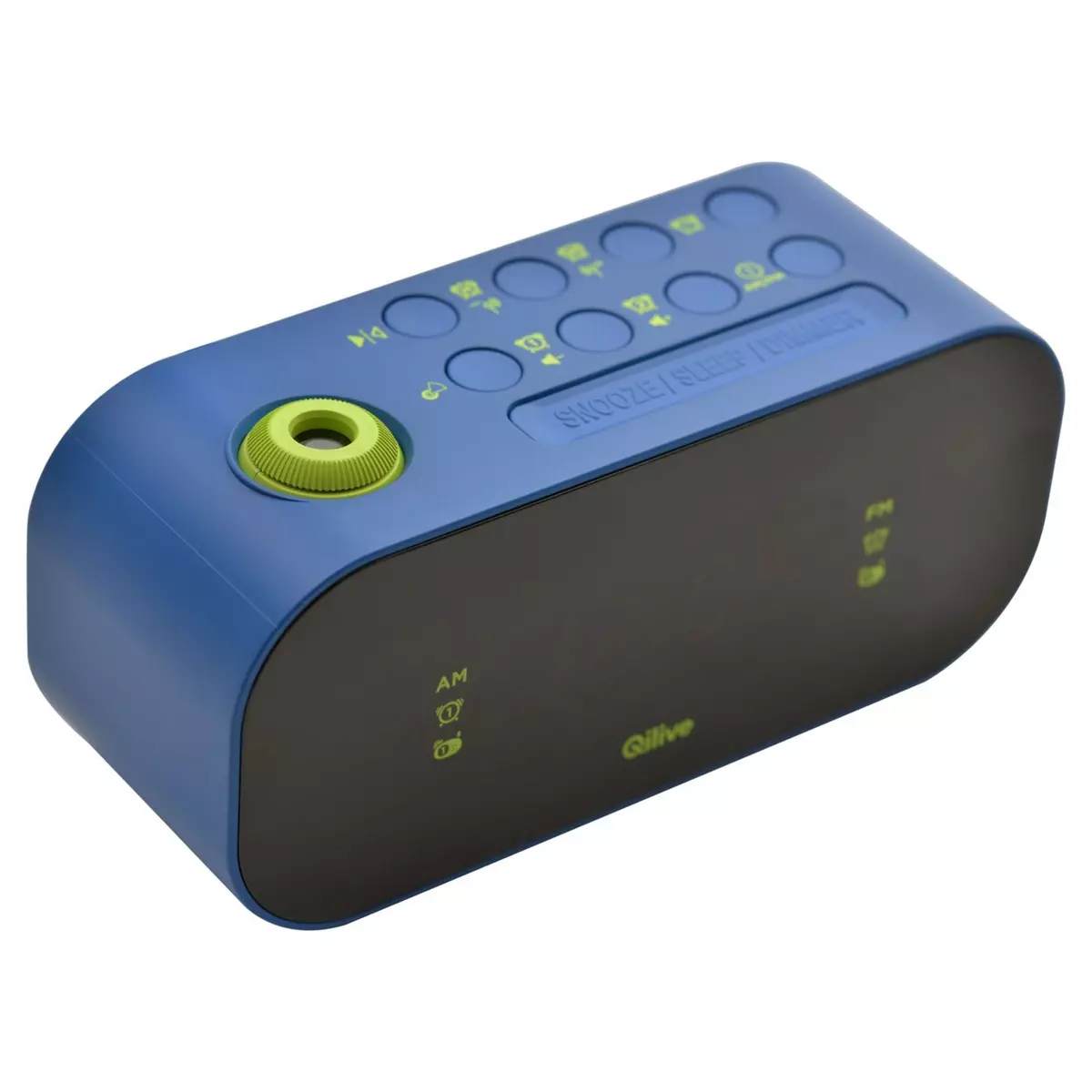 QILIVE Radio réveil - Bleu/noir - Q1899 pas cher - Auchan.fr QILIVE Radio réveil - Bleu/noir - Q1899 pas cher - Auchan.fr
