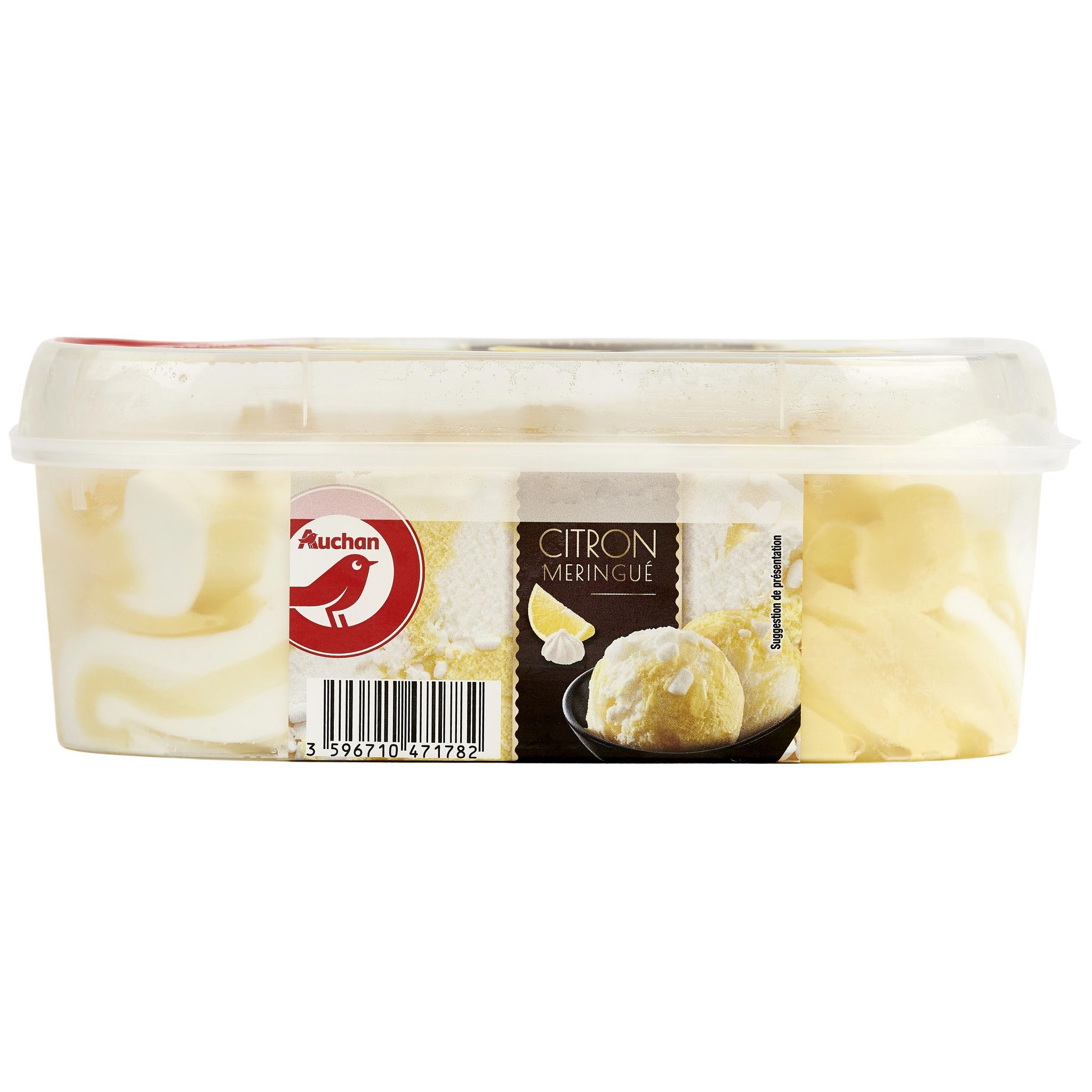 AUCHAN Sorbet citron meringué 500g pas cher - Auchan.fr