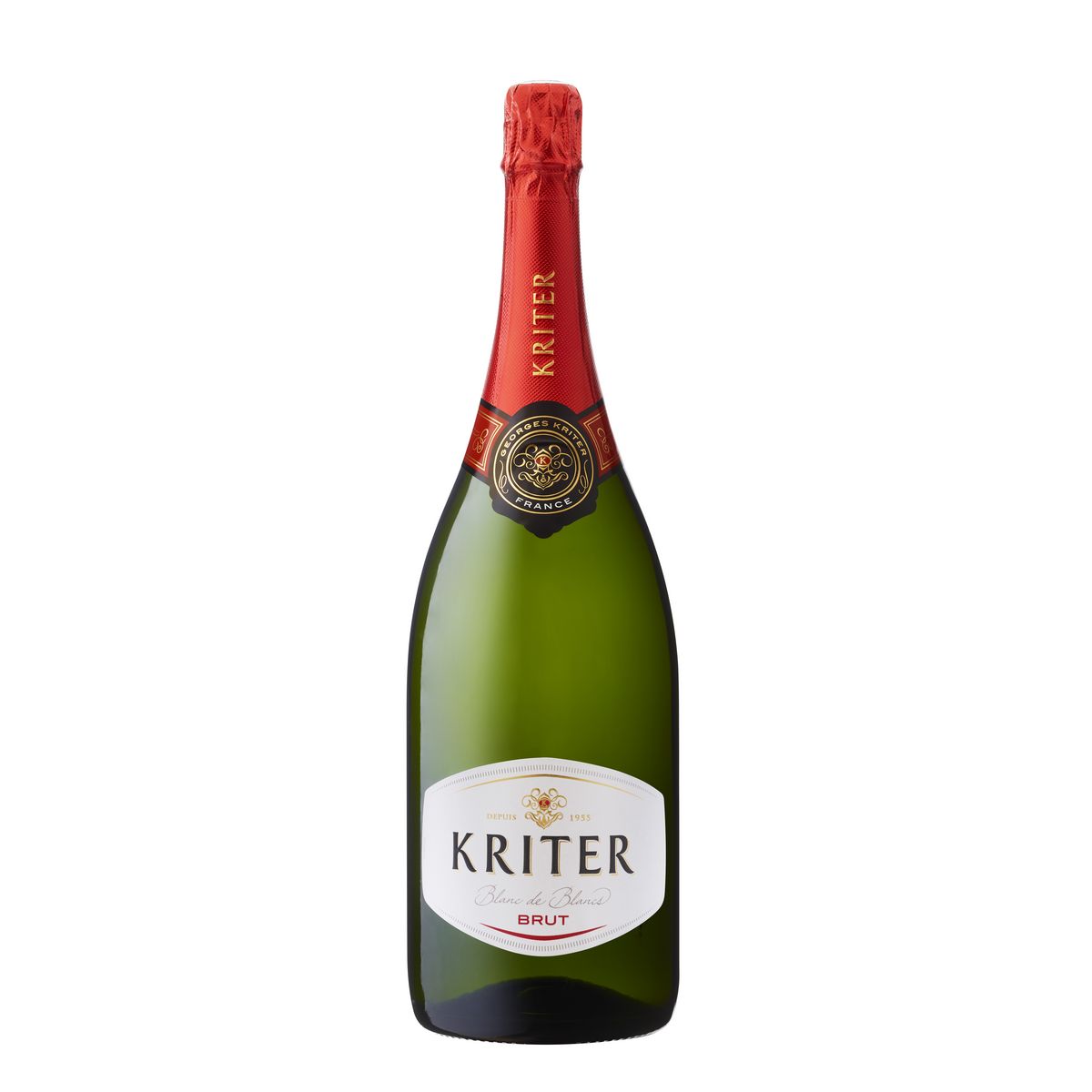 KRITER Vin blanc de blancs brut 1.5l pas cher - Auchan.fr