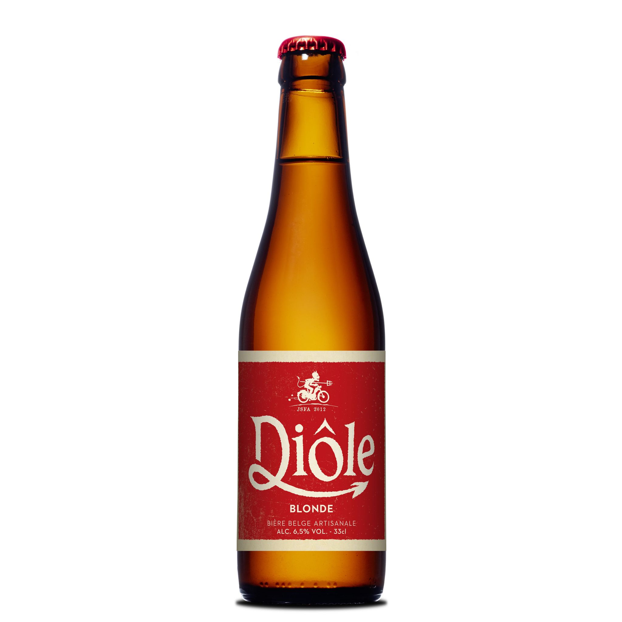 DIOLE Bière blonde artisanale Belge 6,5% bouteille 33cl pas cher ...